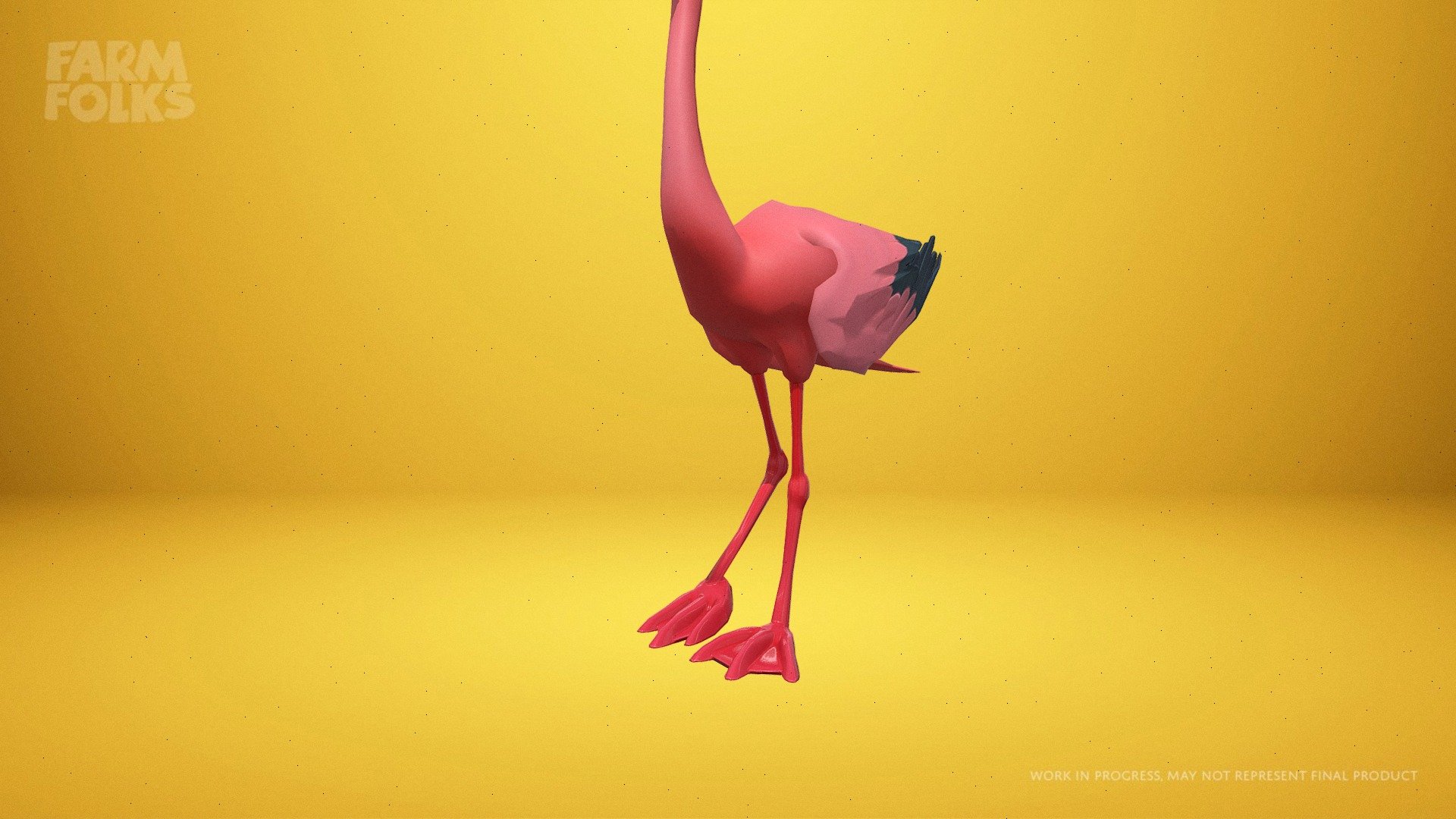 Flamingo_dance - 3D model by Crytivo [d4eae58] - Sketchfab