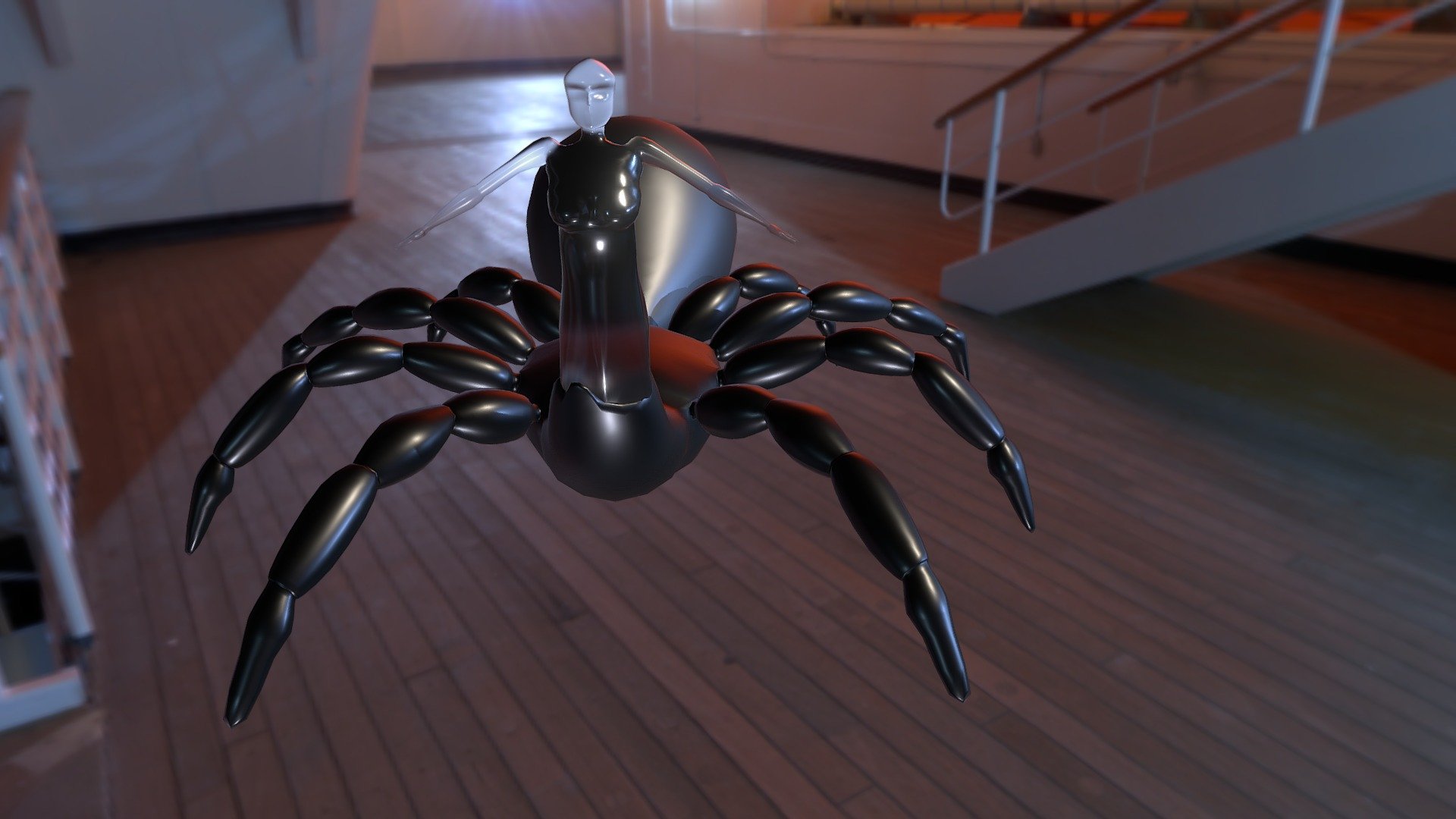 Spiderhuman - Download Free 3D model by mysteriouspeter [d4eb8bf ...
