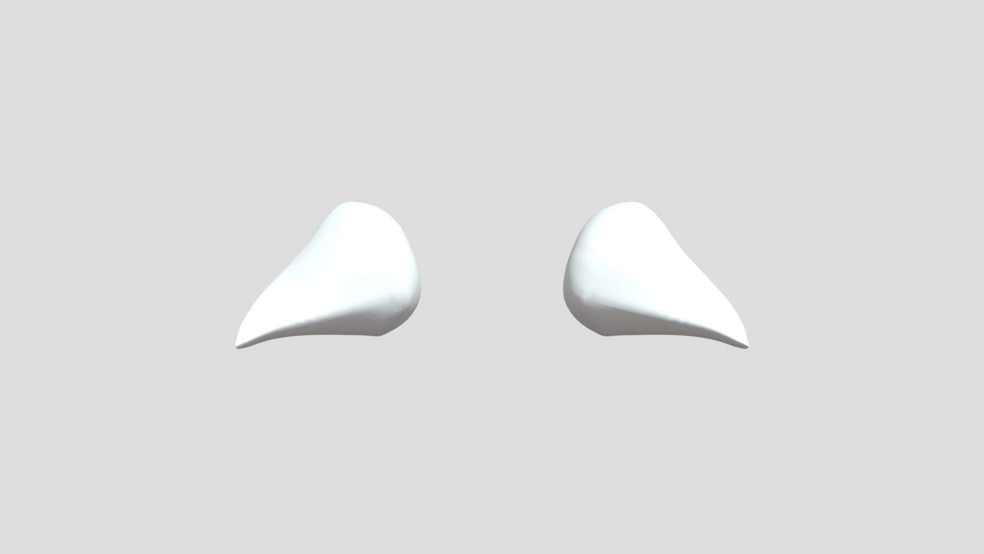Cosplay Large Animal Ears - Download Free 3D model by Tigerar1 ...