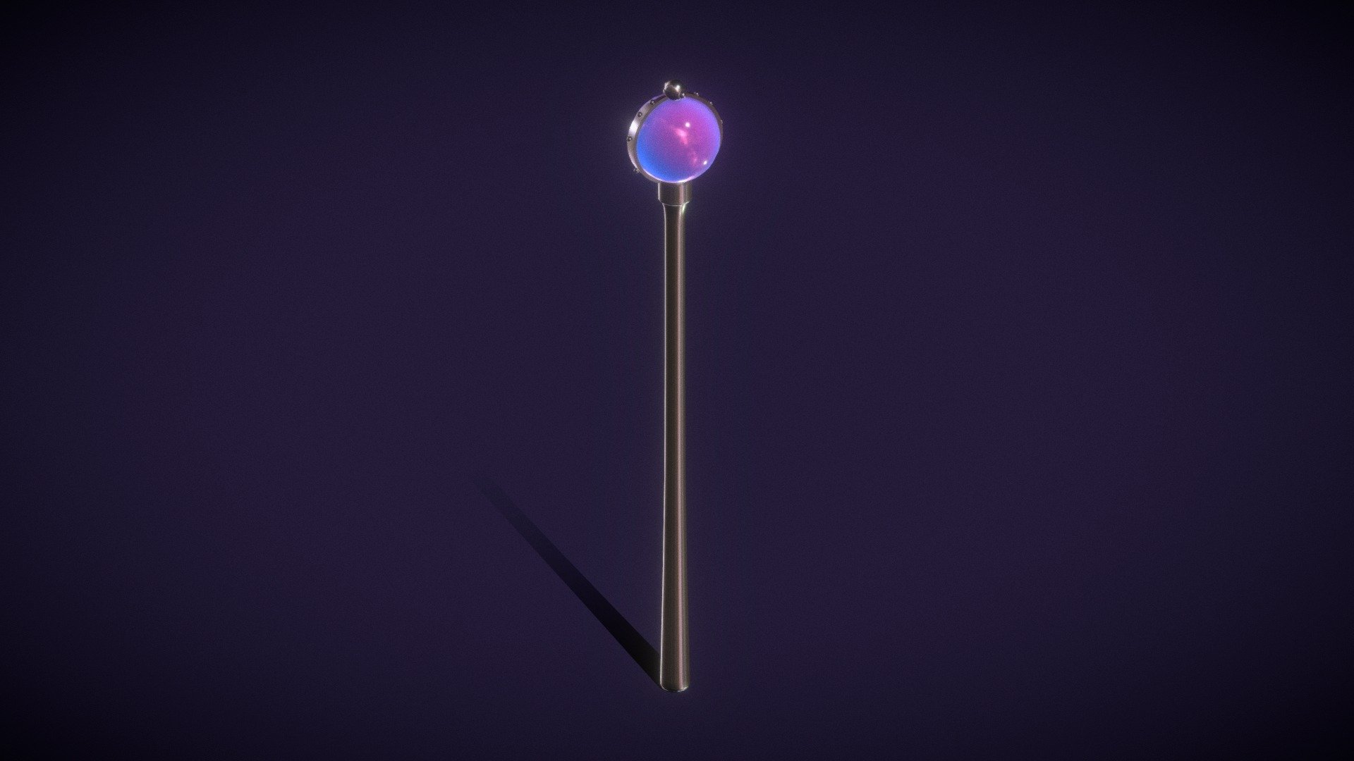 Scepter - Buy Royalty Free 3D model by lauren.obj [d4ecfe3] - Sketchfab ...