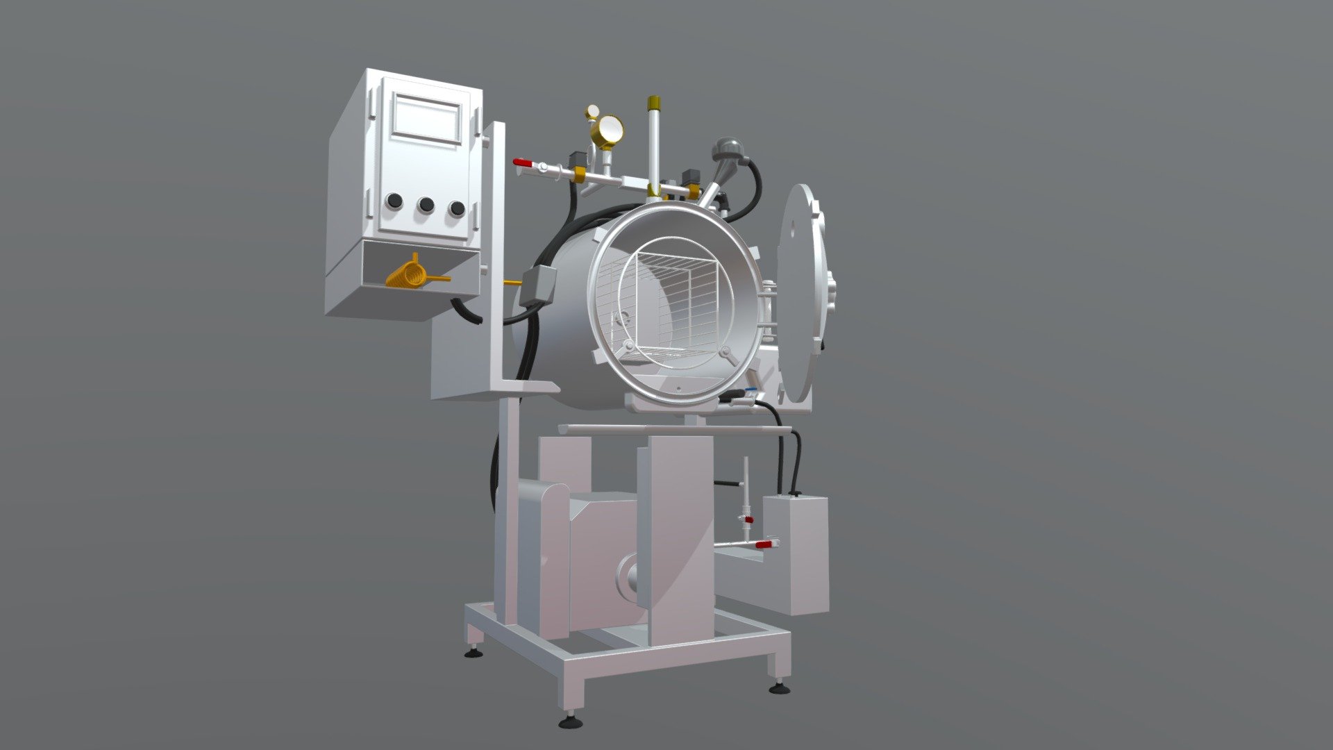 Autoclave CTA Unizar - Download Free 3D model by cristianricon [d4ed48a ...