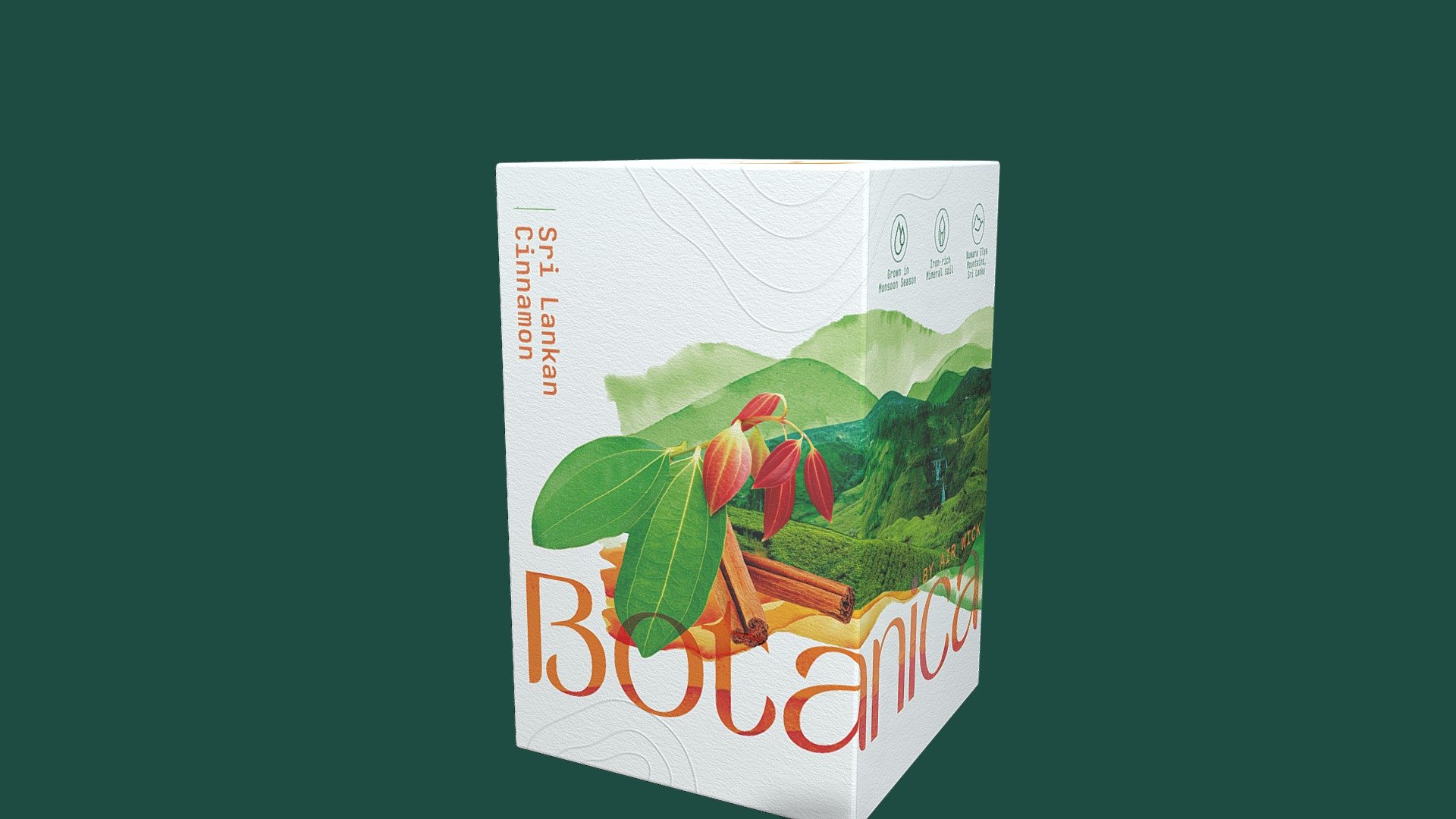 Botanica - Sri Lankan Cinnamon - 3D model by Design Bridge ...