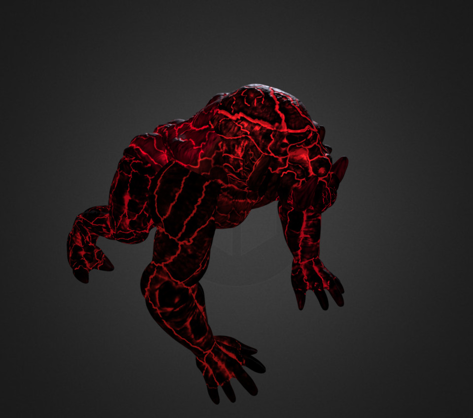 Lava Titan - 3D model by jamalrhodes [d4f1f90] - Sketchfab