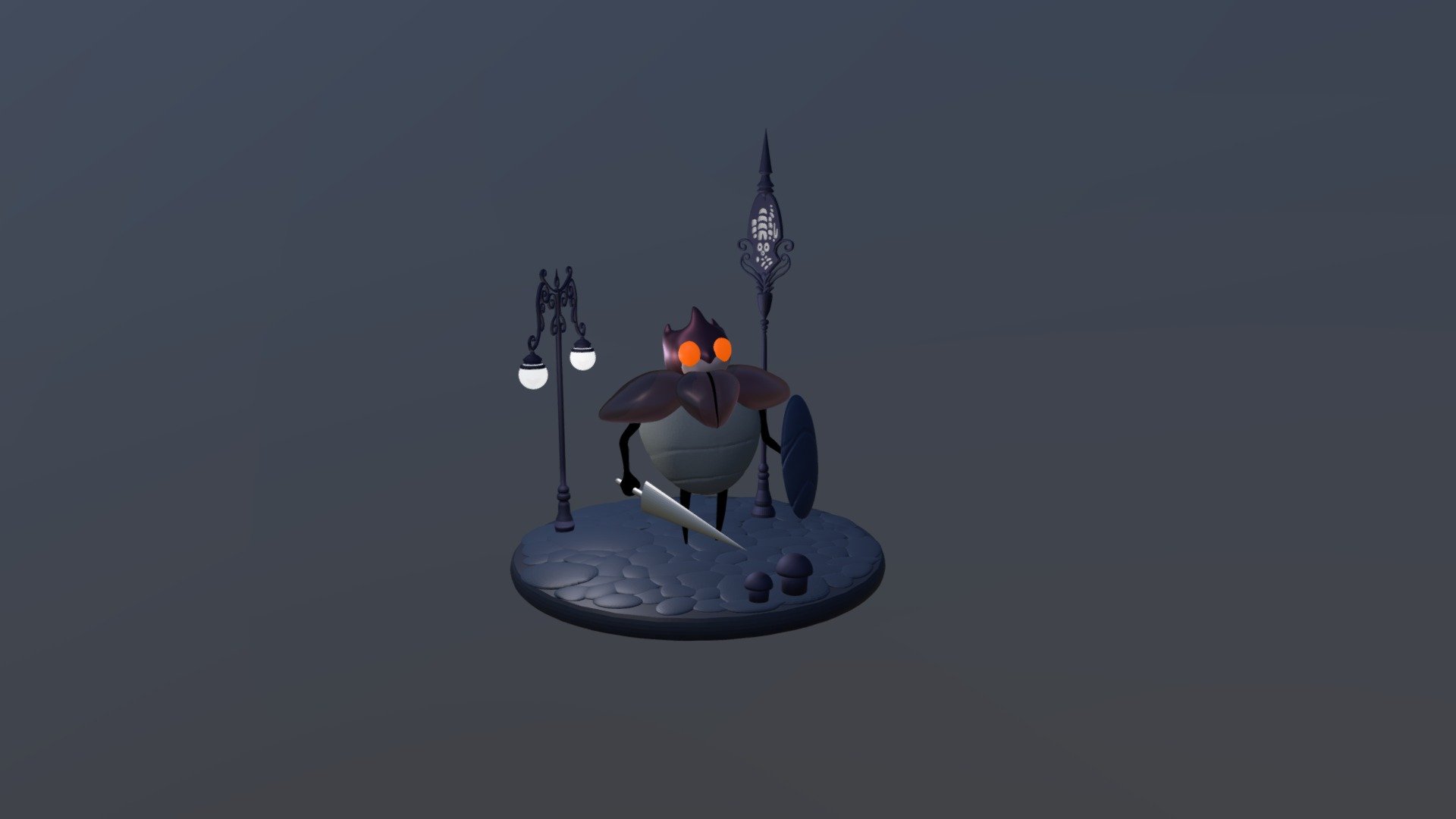 Hollow Knight #68 - Great Husk Sentry - Download Free 3D model by ...
