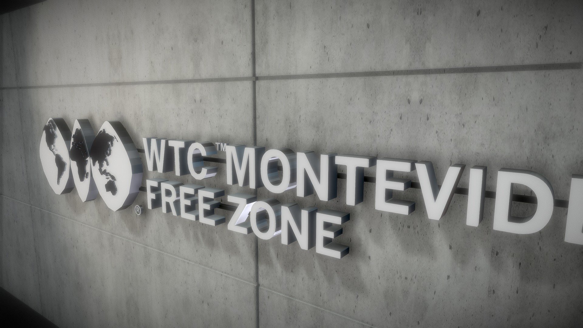 WTC LOGO - Download Free 3D model by ArteURBANO [d4f340f] - Sketchfab