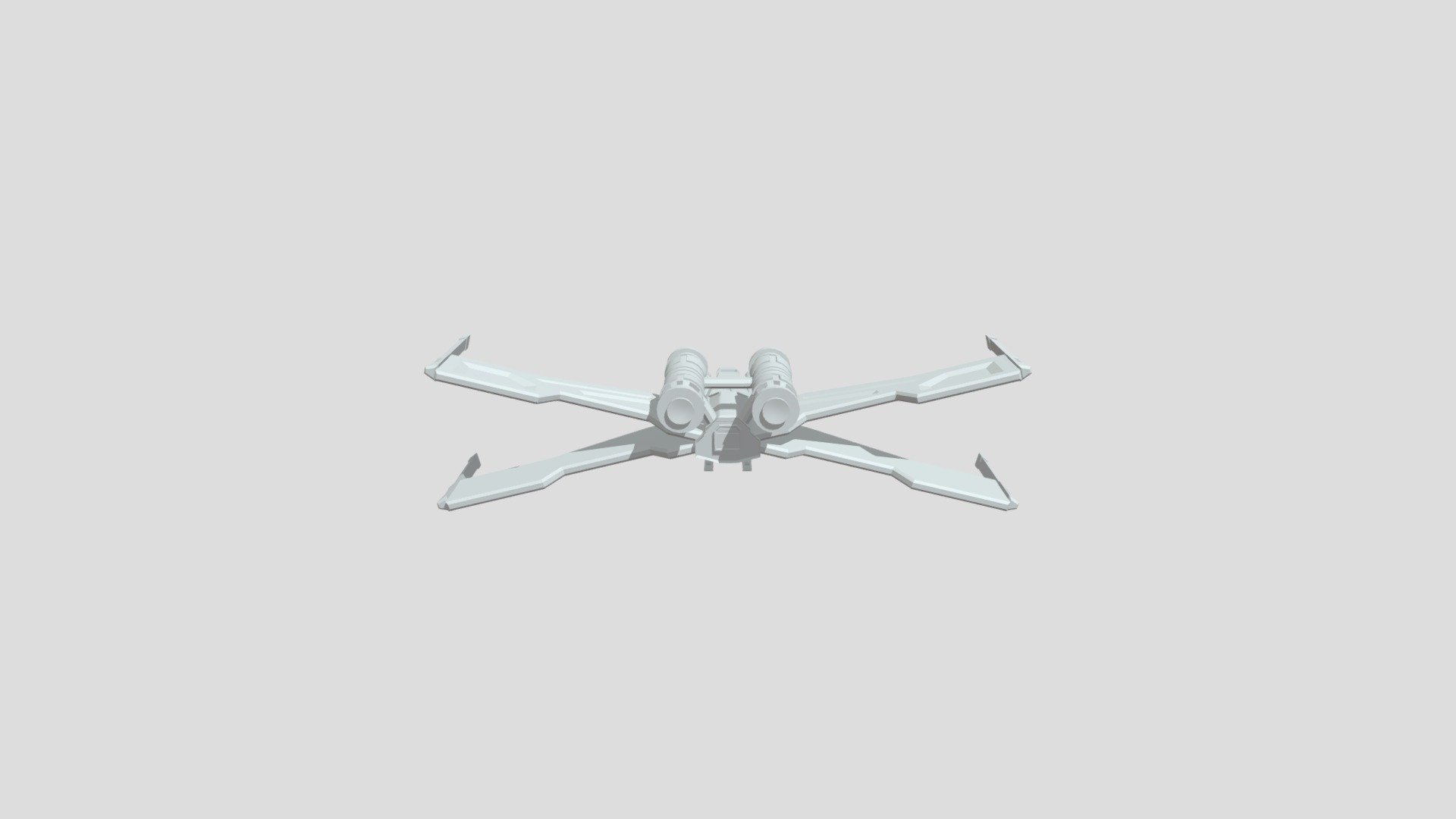 X-Wing - 3D model by valerecuche [d4f3488] - Sketchfab