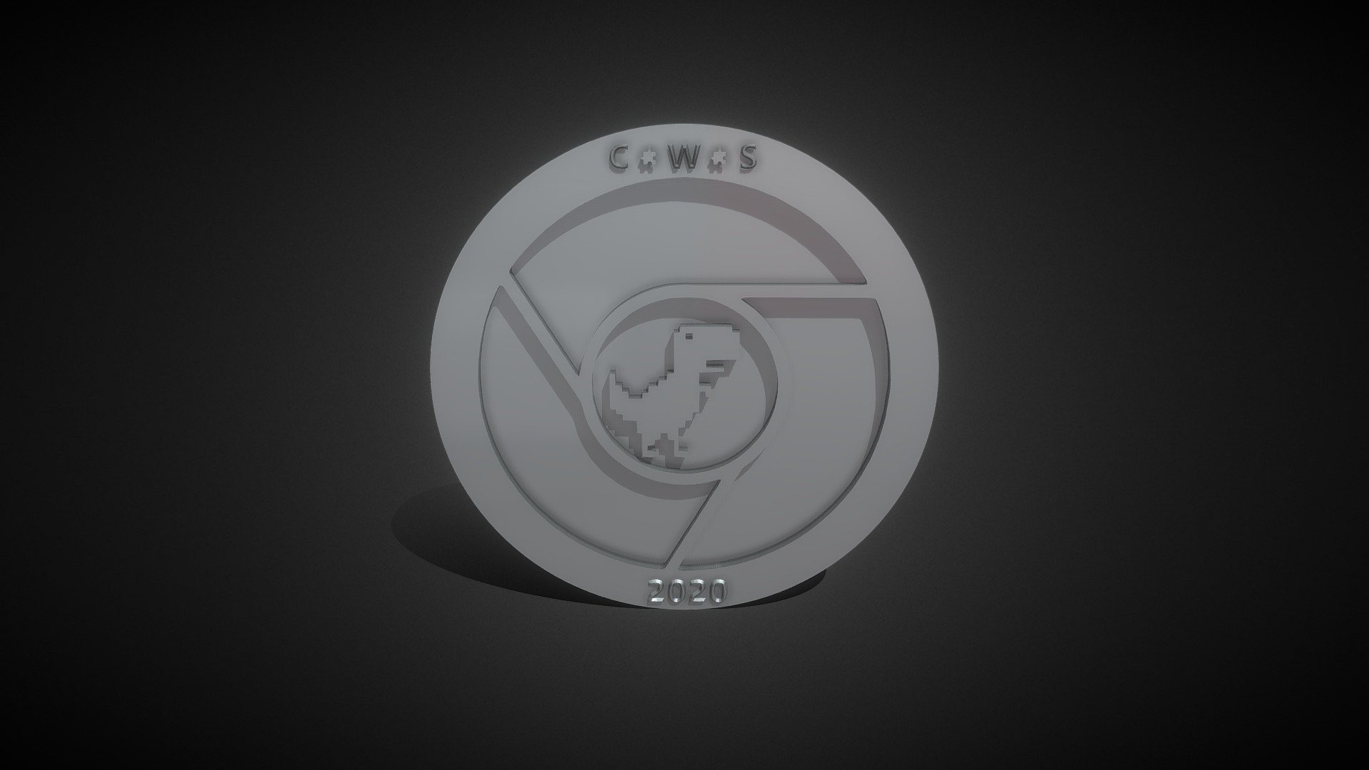 Dino Coin - 3D model by al.blondin [d4f35fb] - Sketchfab