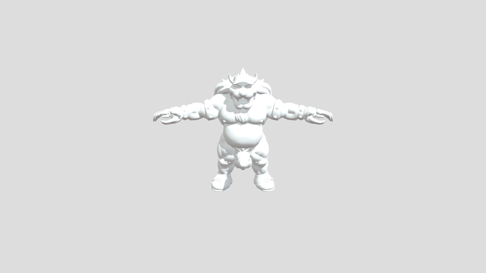 Bowser - Download Free 3D model by sarventefnf07 [d4f3c65] - Sketchfab
