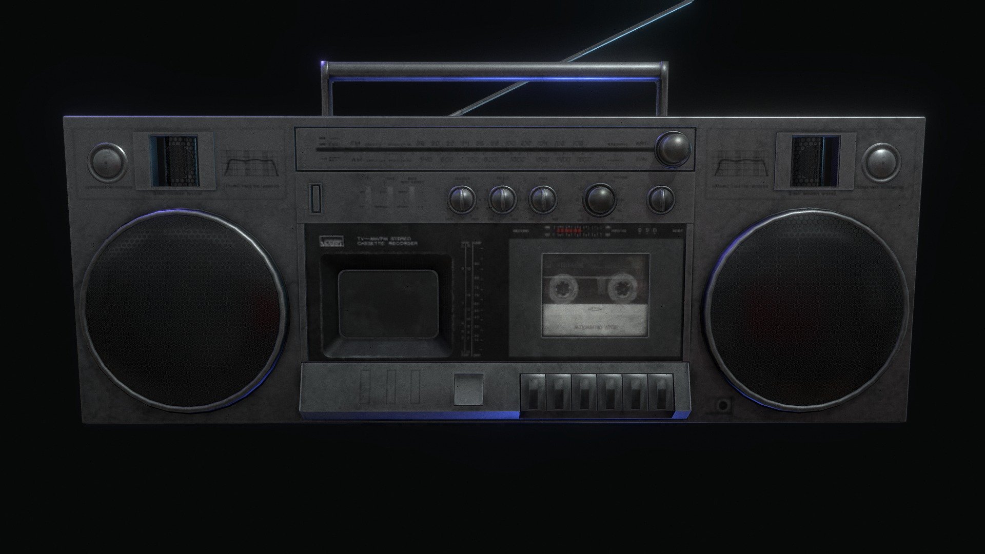 boombox_1k - Download Free 3D model by White_sniper [d4f4dca] - Sketchfab