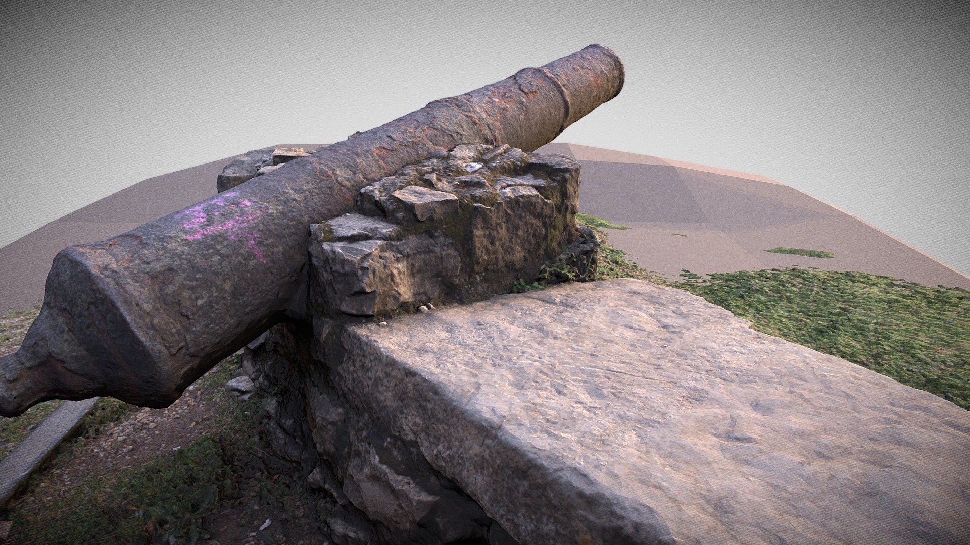 Canon de Fort - Download Free 3D model by Fabien (@fbvll) [d4f6654 ...