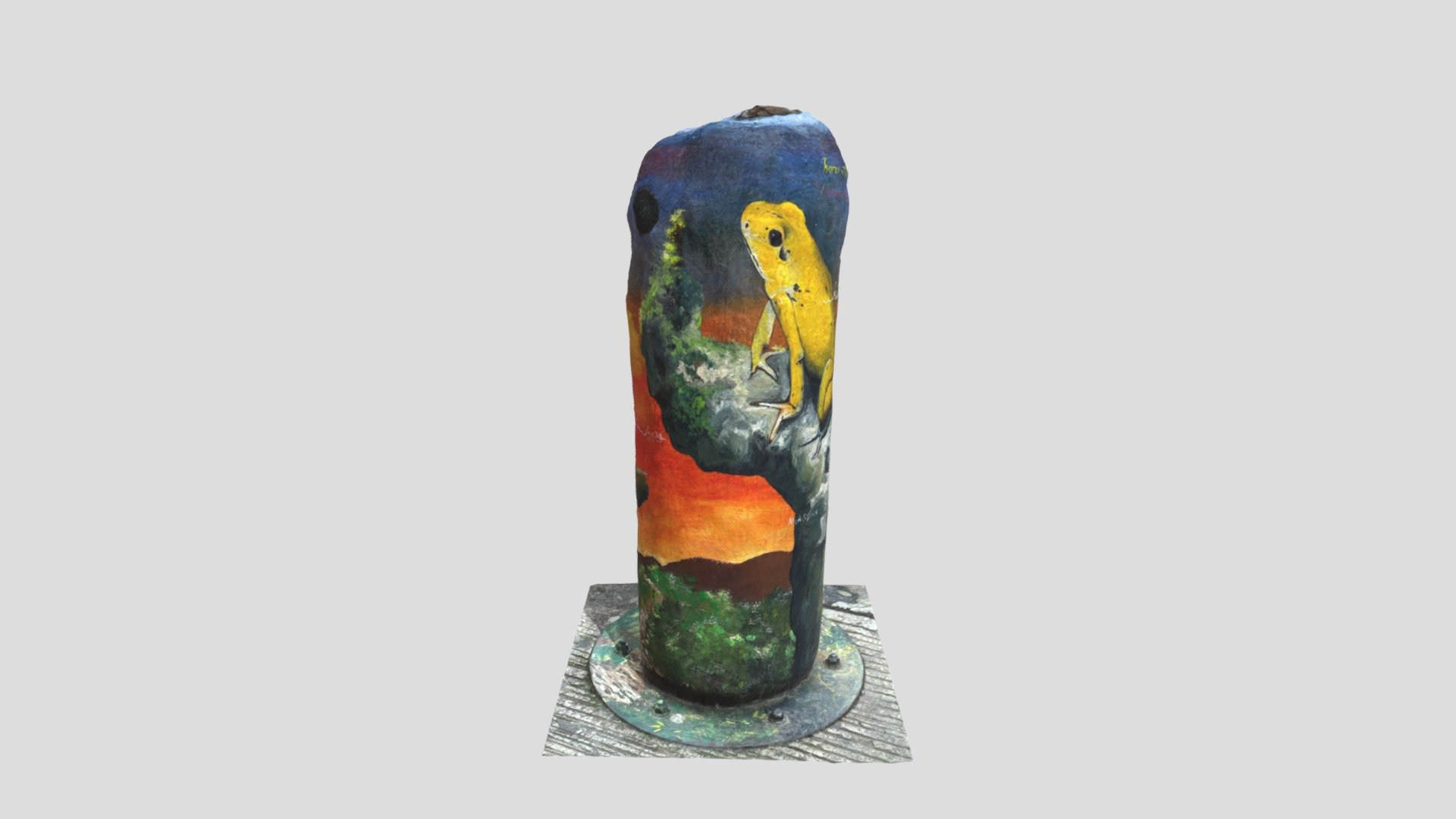 Road Pillar - Download Free 3D model by JanSteinhauer [d4f680d] - Sketchfab