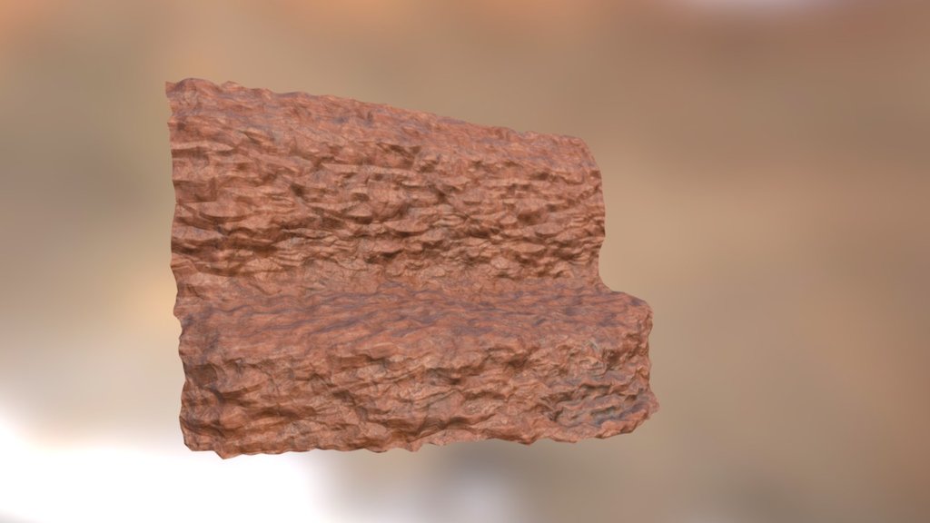 Desert Rock - 3D model by jamesscull [d4f6c9c] - Sketchfab