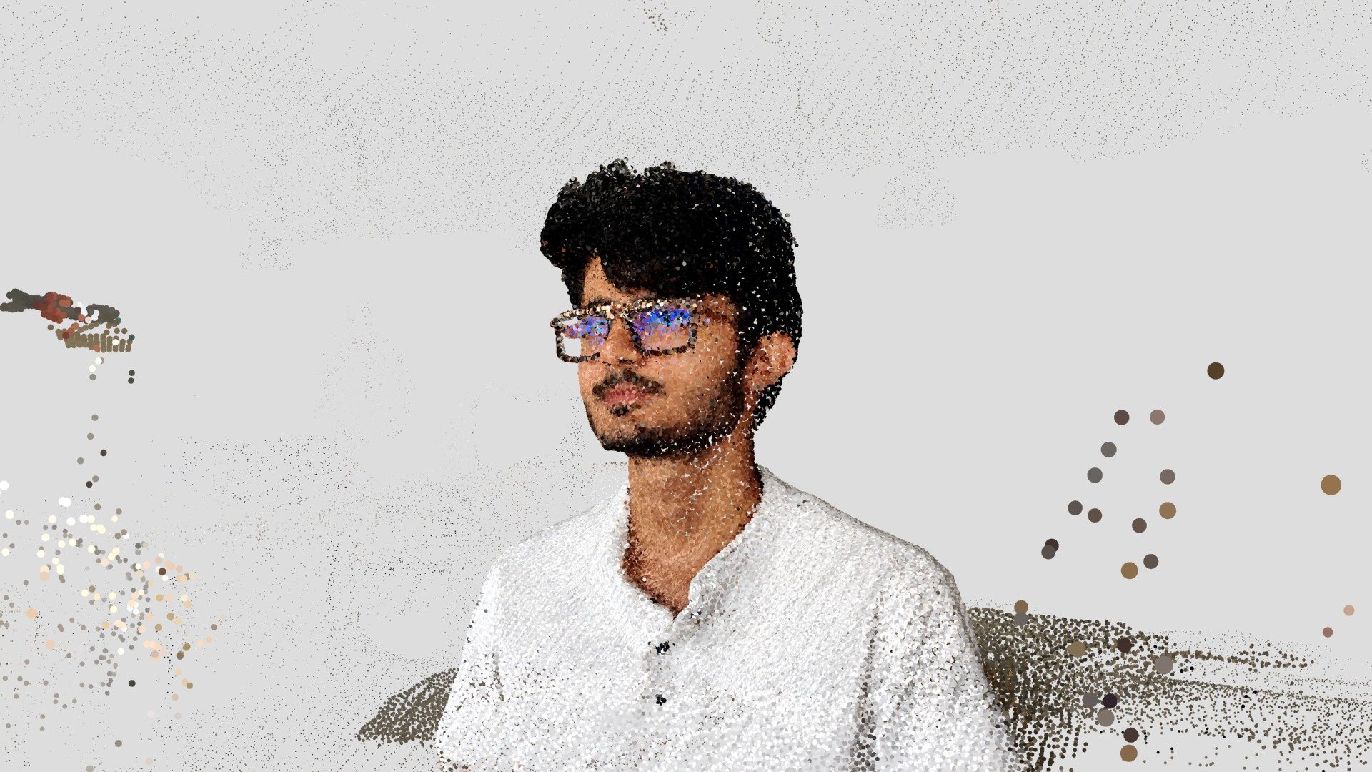 Intern Abhishek aka ShakeITaBhi - Pointcloud - 3D model by Chaitanya Krishnan (@chaitanyak ...