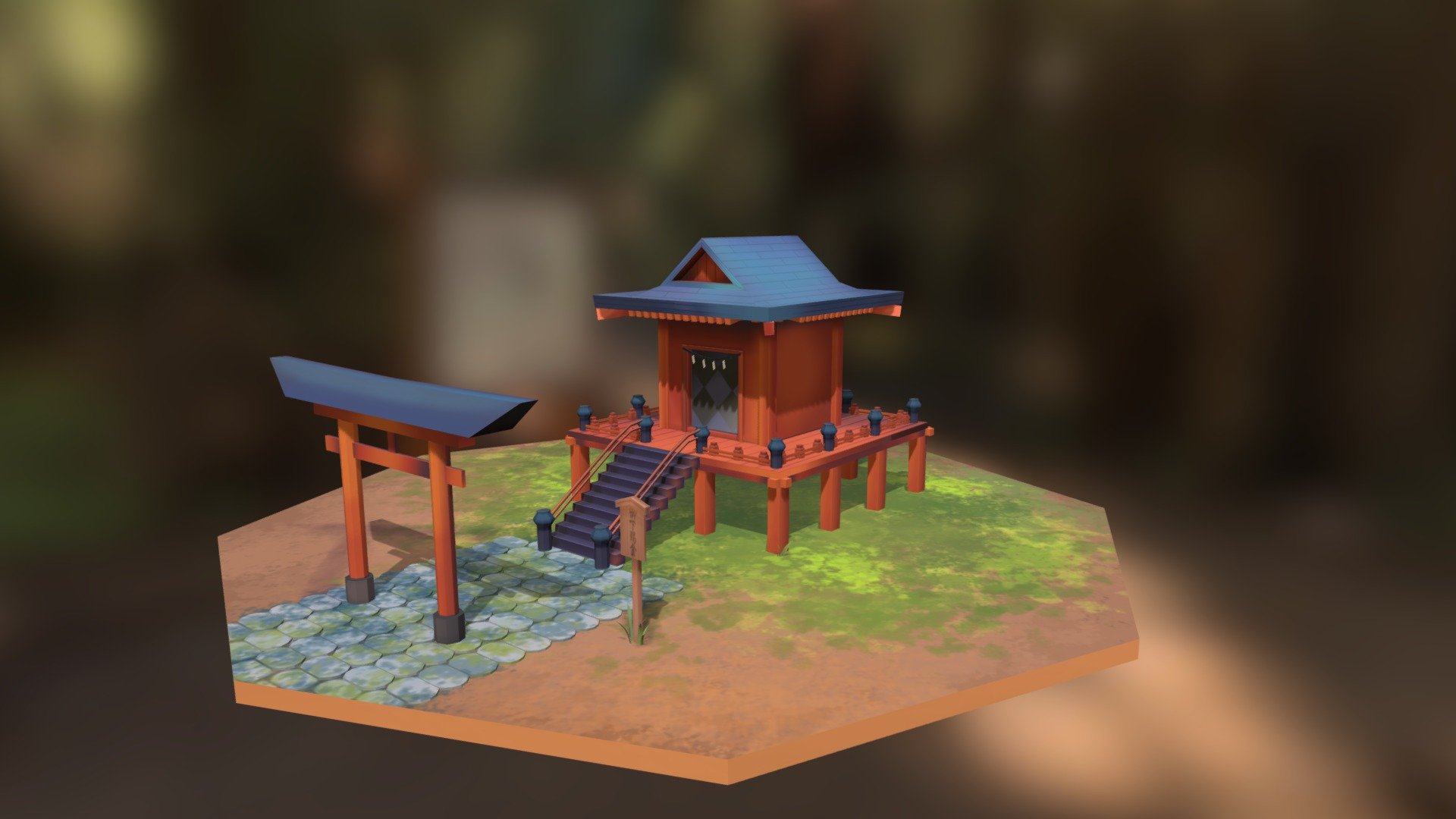 Handpainted - 3D model by Paola Nicole (@colonr.paolanicole) [d4f8c06 ...