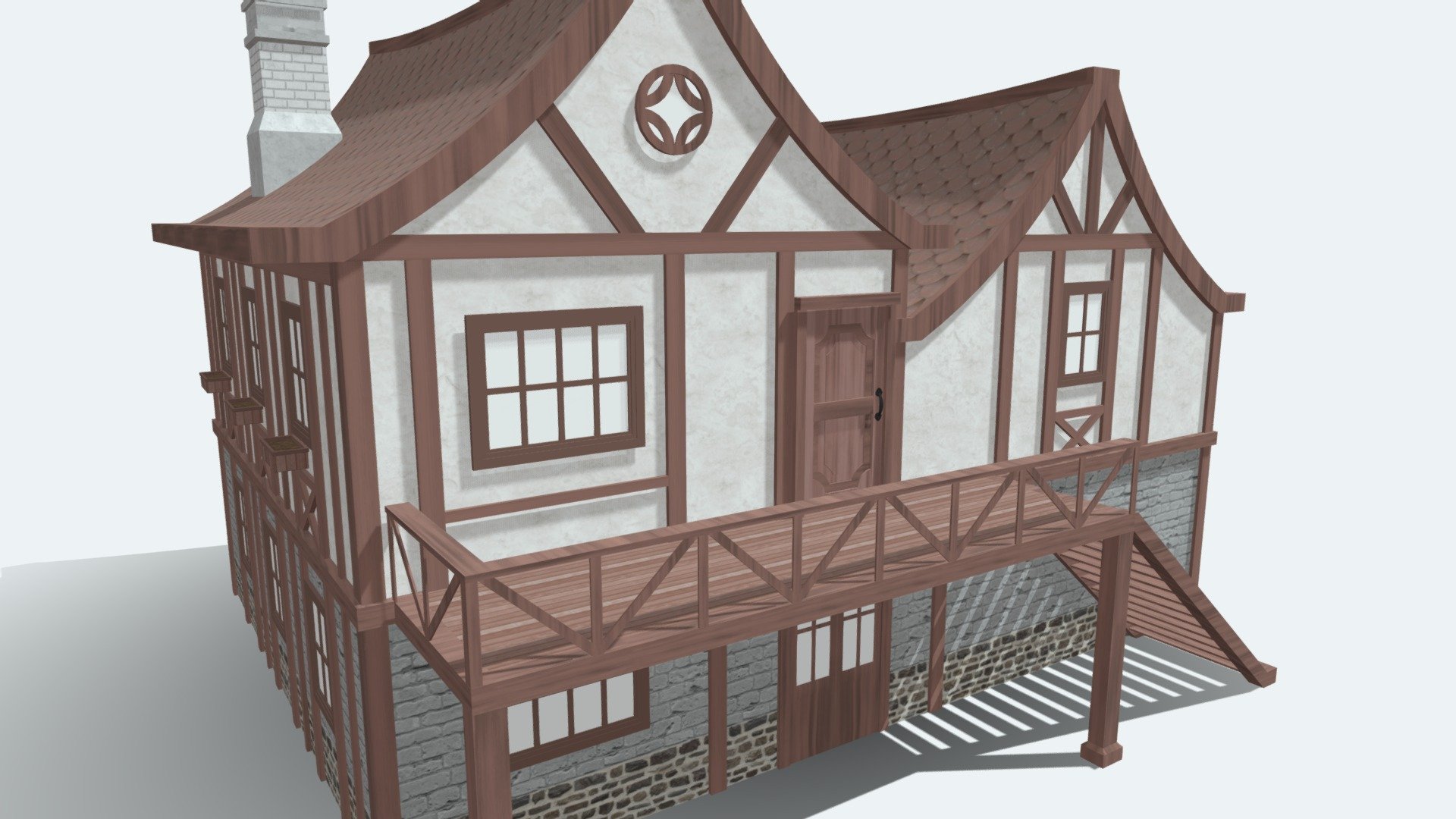 Fantasy House 08 - Buy Royalty Free 3D model by digikstudio [d4f9a4f ...