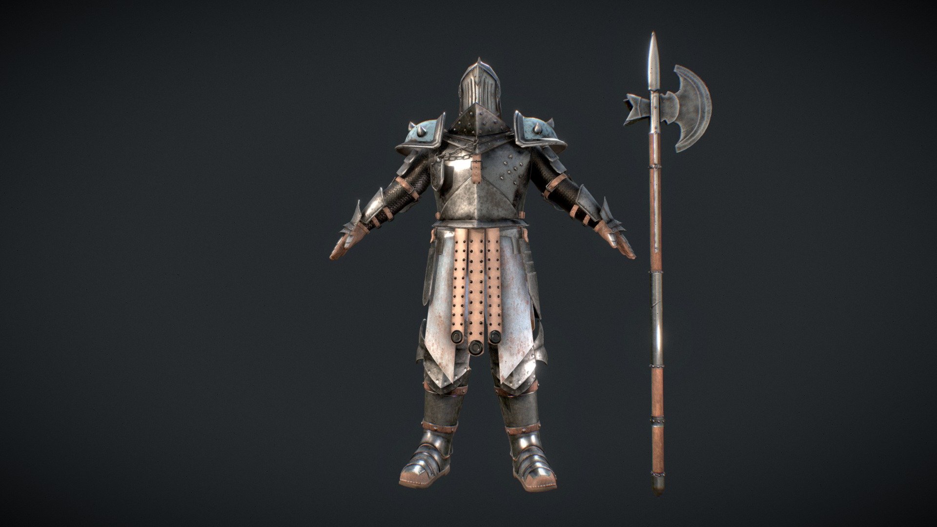 For honor | Lawbringer fan art - 3D model by ReTseN [d4f9a65] - Sketchfab