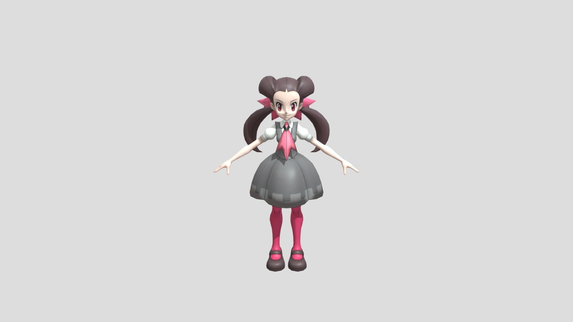 Roxanne - Pokemon - Download Free 3D model by Chechorams16 [d4fa112 ...