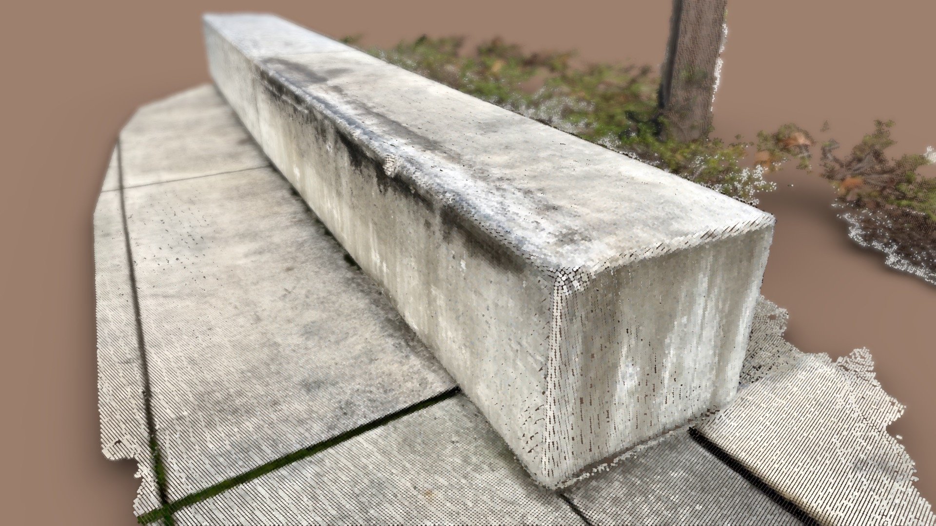 Concrete Ledge - 3D model by EveryPoint [d4faca5] - Sketchfab