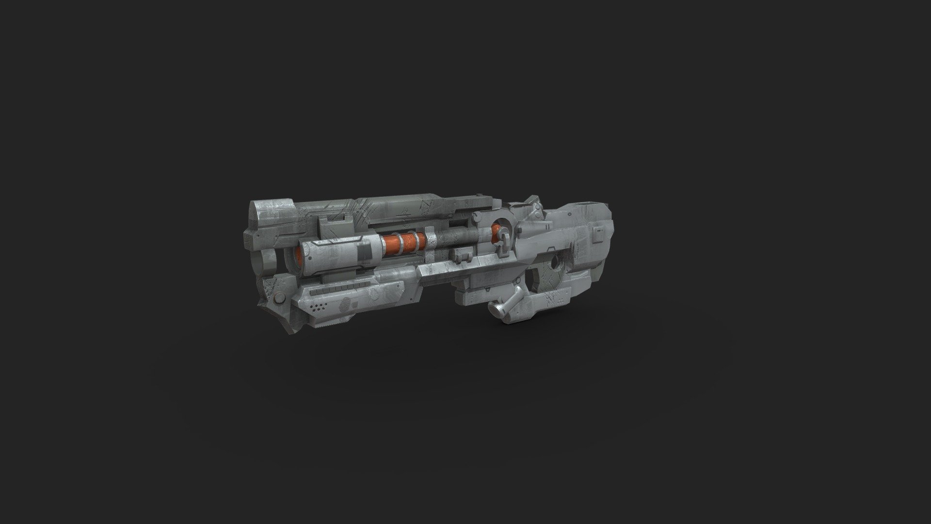 Static Cannon - DOOM - Download Free 3D model by jackk (@JackKam ...