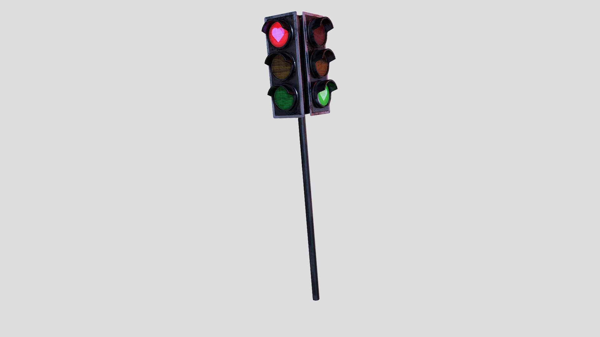 Traffic Light - 3D model by evaanimate [d4fca3b] - Sketchfab