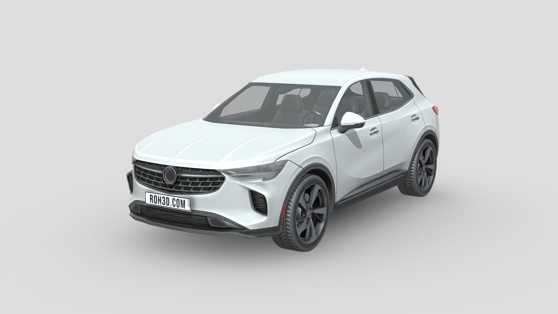 Low Poly Car - Buick Envision 2021 - Buy Royalty Free 3D model by ROH3D ...