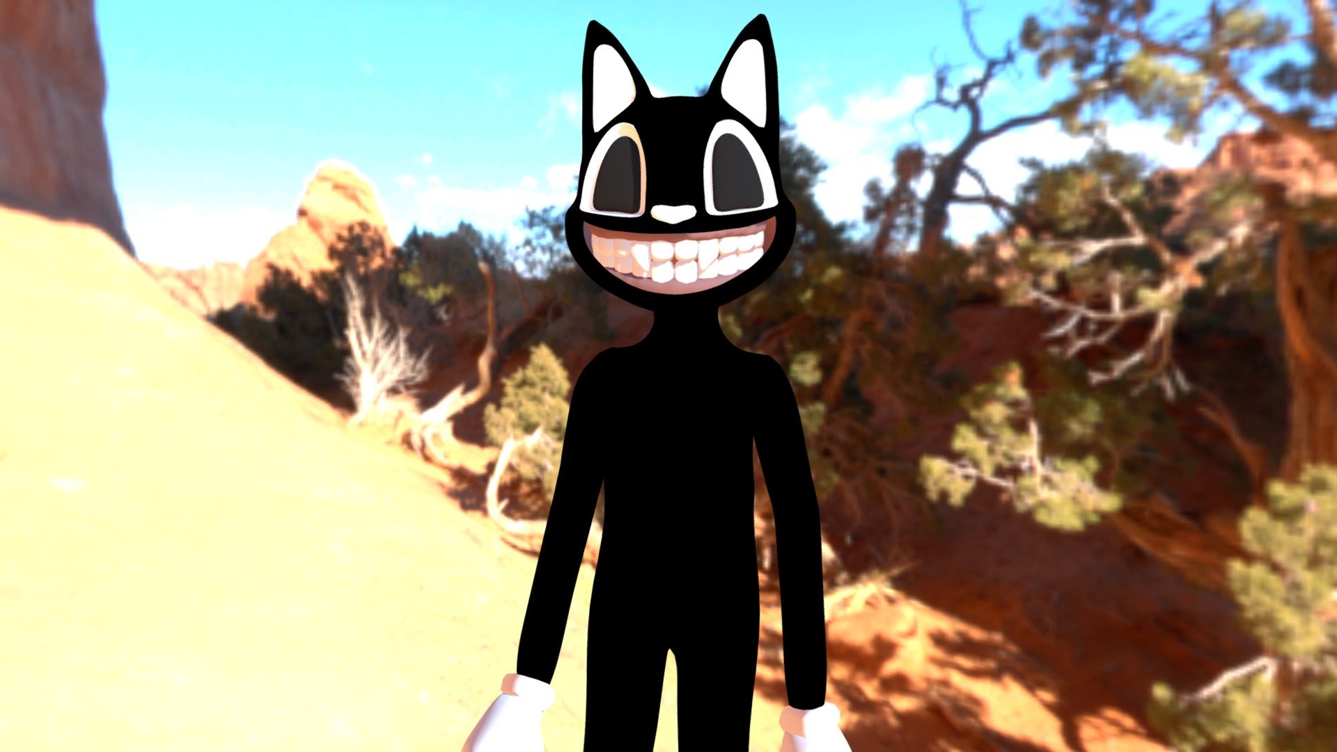 Lil Del Classic Cartoon Cat - Download Free 3D model by Edward Johnson ...