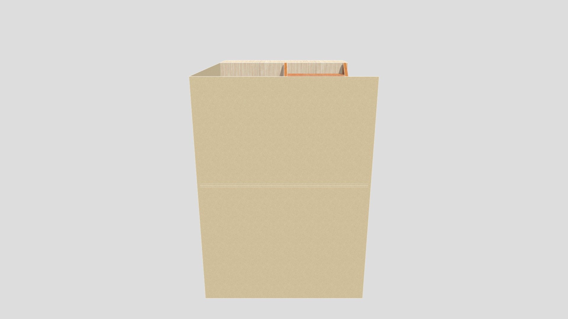 Лестница П-образная деревянная - Download Free 3D model by dimasik152 ...