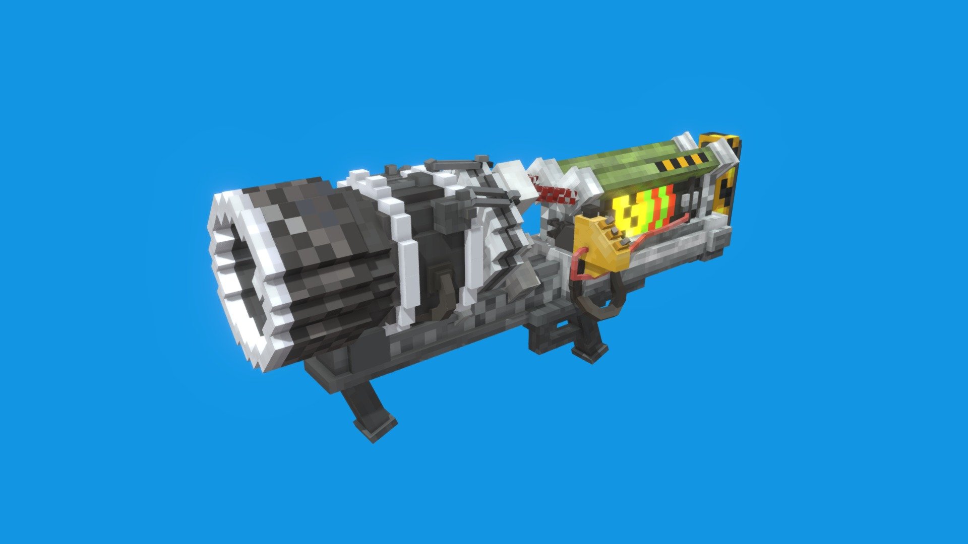 Thunder Gun - 3D model by Filbyte [d500ce9] - Sketchfab