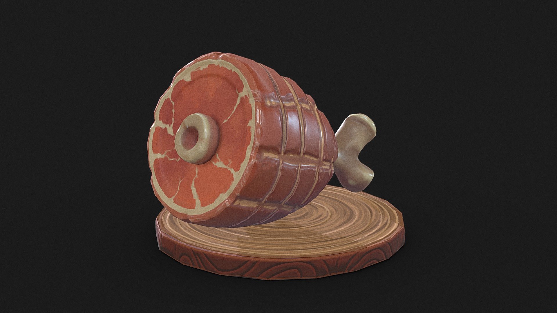 Ham Stylized - 3D model by FannyMinnicino [d501b59] - Sketchfab