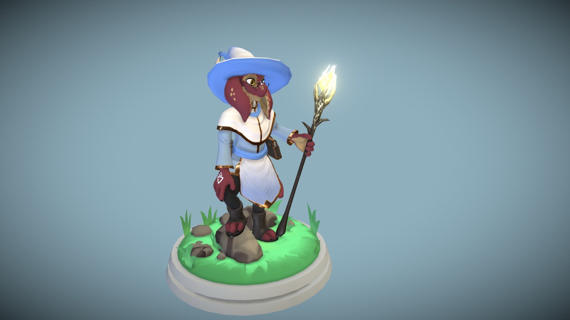 Basil_Kobold Mage Medic - 3D model by retris3d [d501e51] - Sketchfab