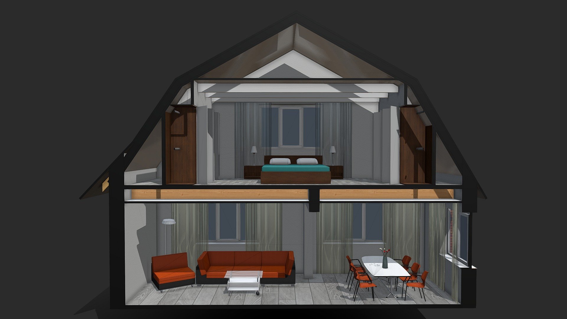 SKETCH PERSPECTIVE VIEW 5 - Download Free 3D model by Kizui_matveeva ...
