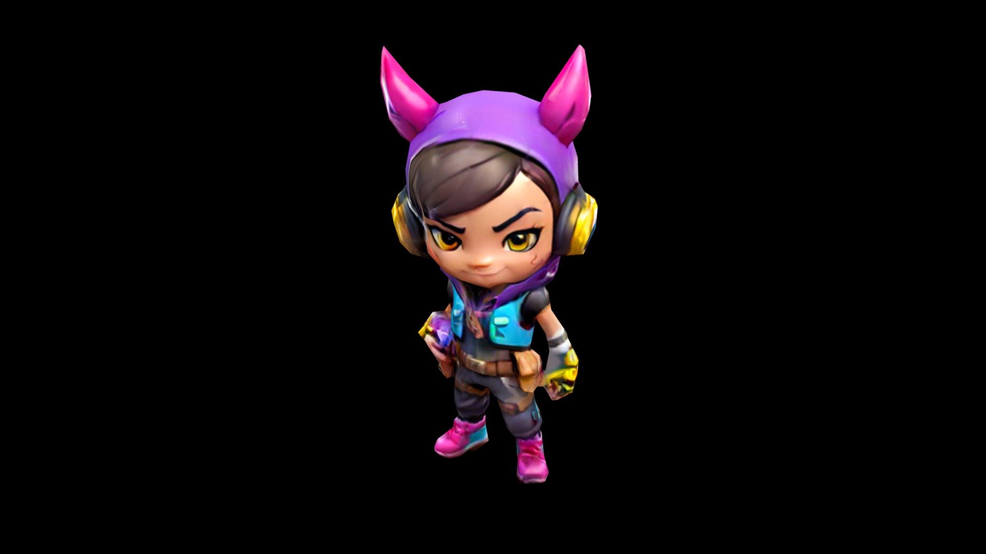 "Brawny Blythe, a tough and stylish hero with pi - Download Free 3D ...