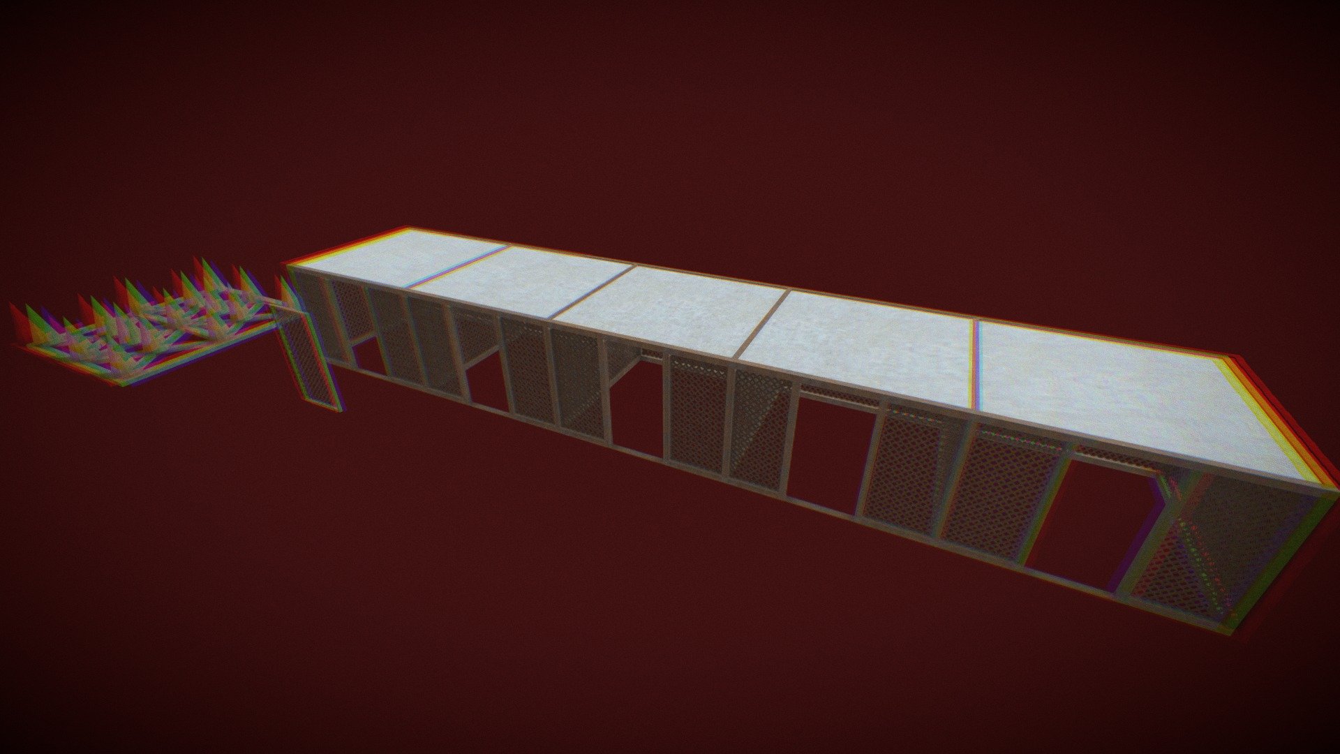 Low-Poly Spikes and Cages - Download Free 3D model by FlunkedPunk ...