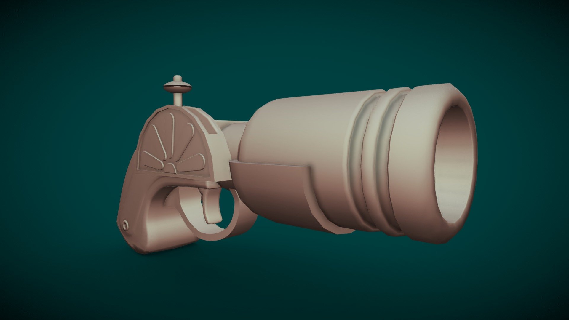 Flare Gun | Attack on Titan (Untextured) - 3D model by Julian ...
