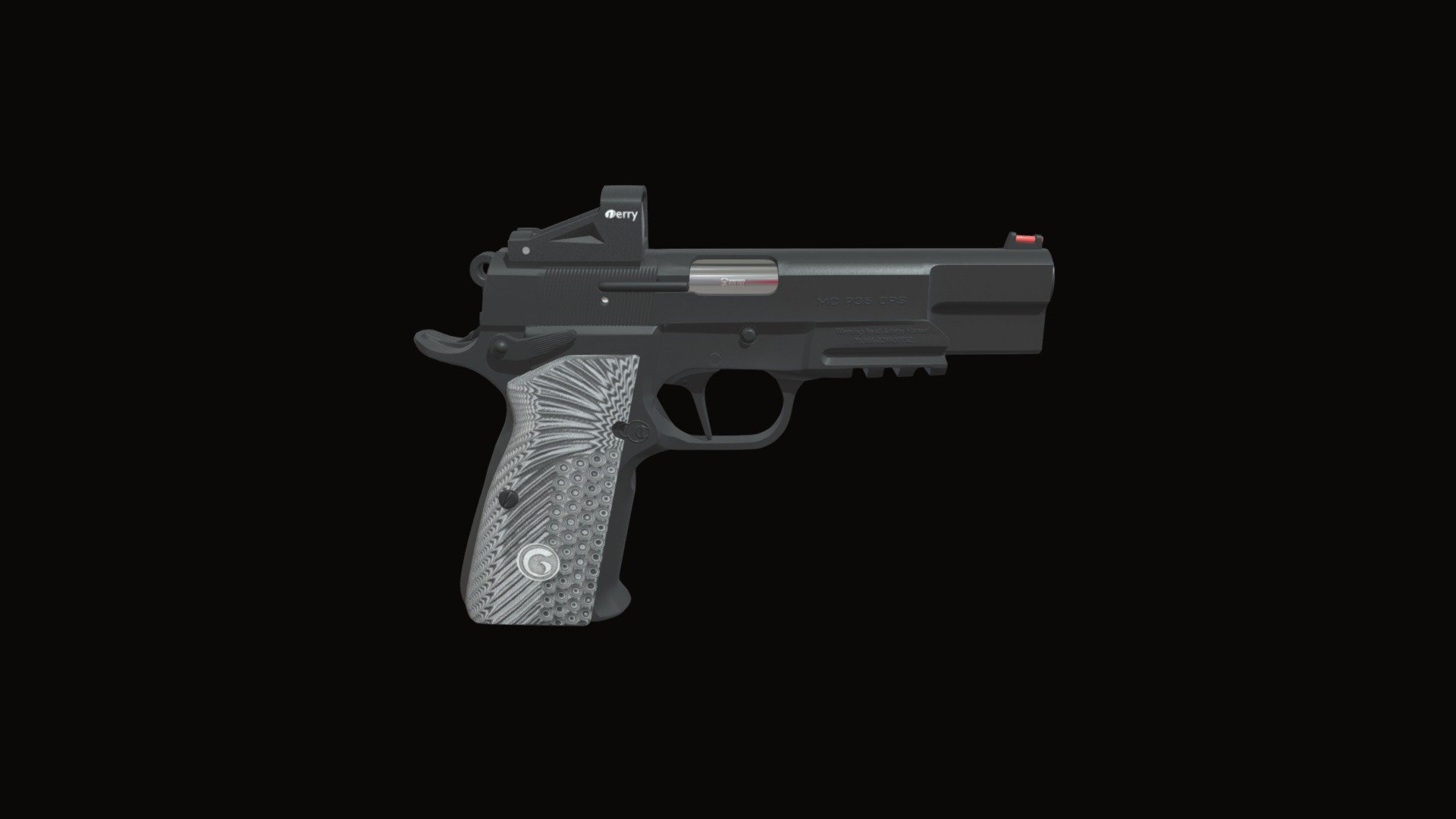 Girsan MC P35 OPS Optic - 3D model by Allen Lin (@losangelesallen ...
