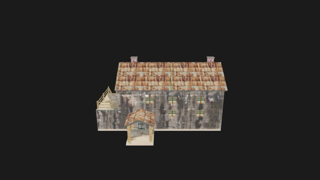 Dying House - 3D model by formless_chaos [d50809d] - Sketchfab