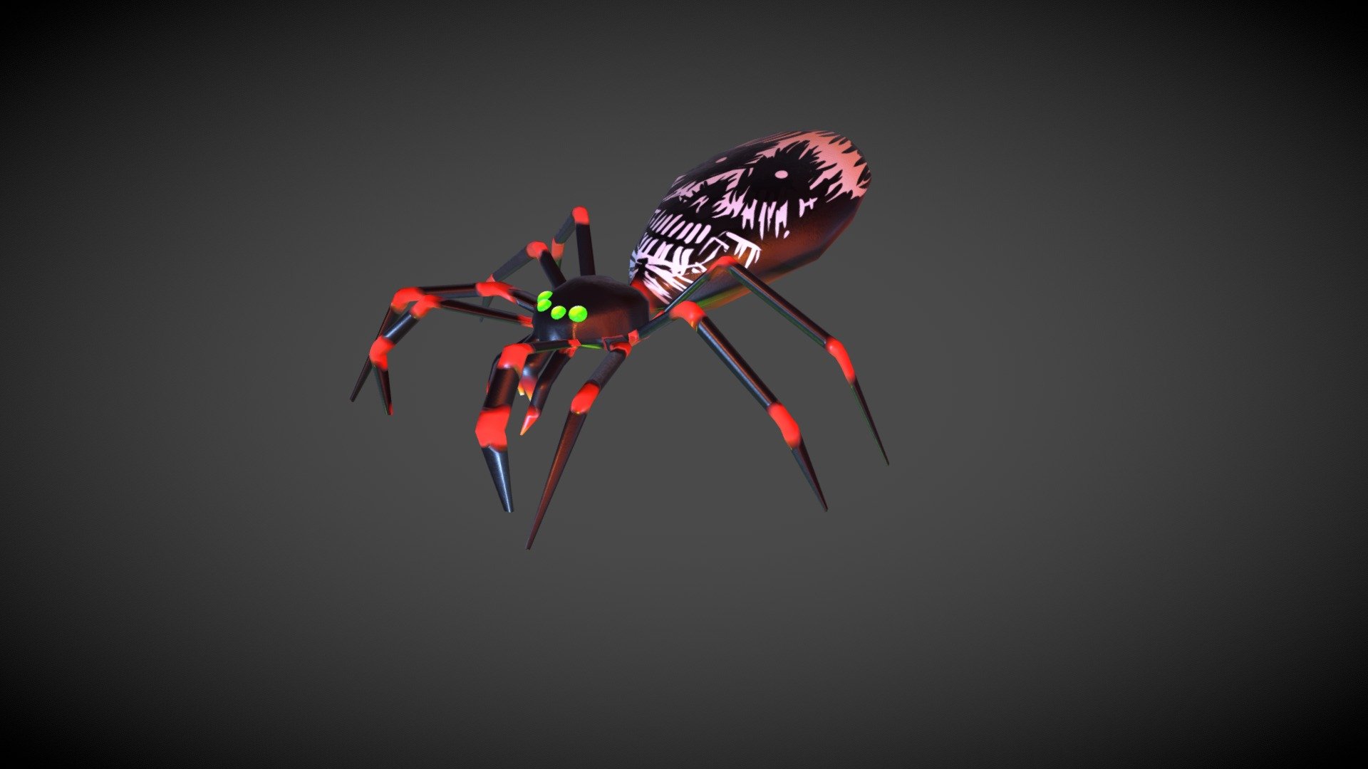 A_Spider_Attack - Download Free 3D model by kennethcplace [d5087a6 ...