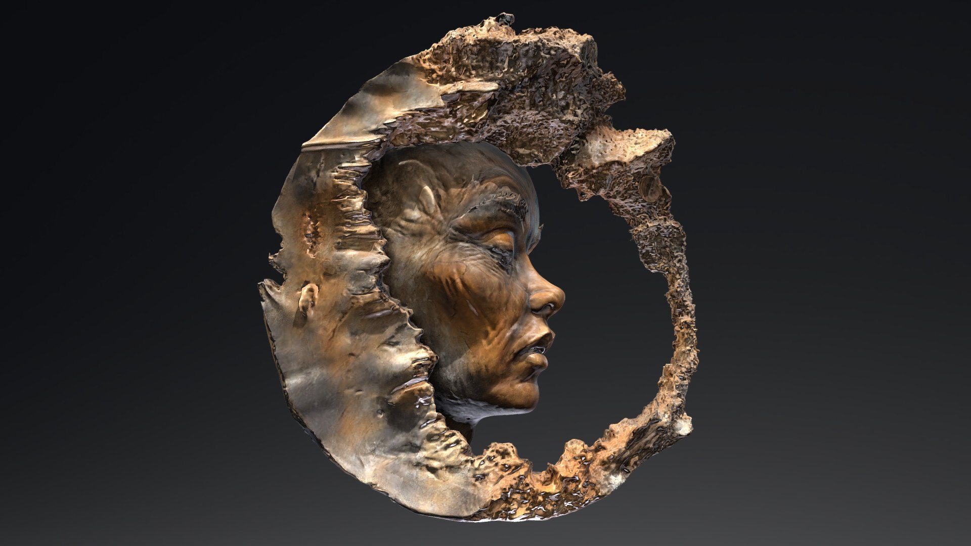 Eroded Reflection - 3D model by public-art.uk [d508ade] - Sketchfab