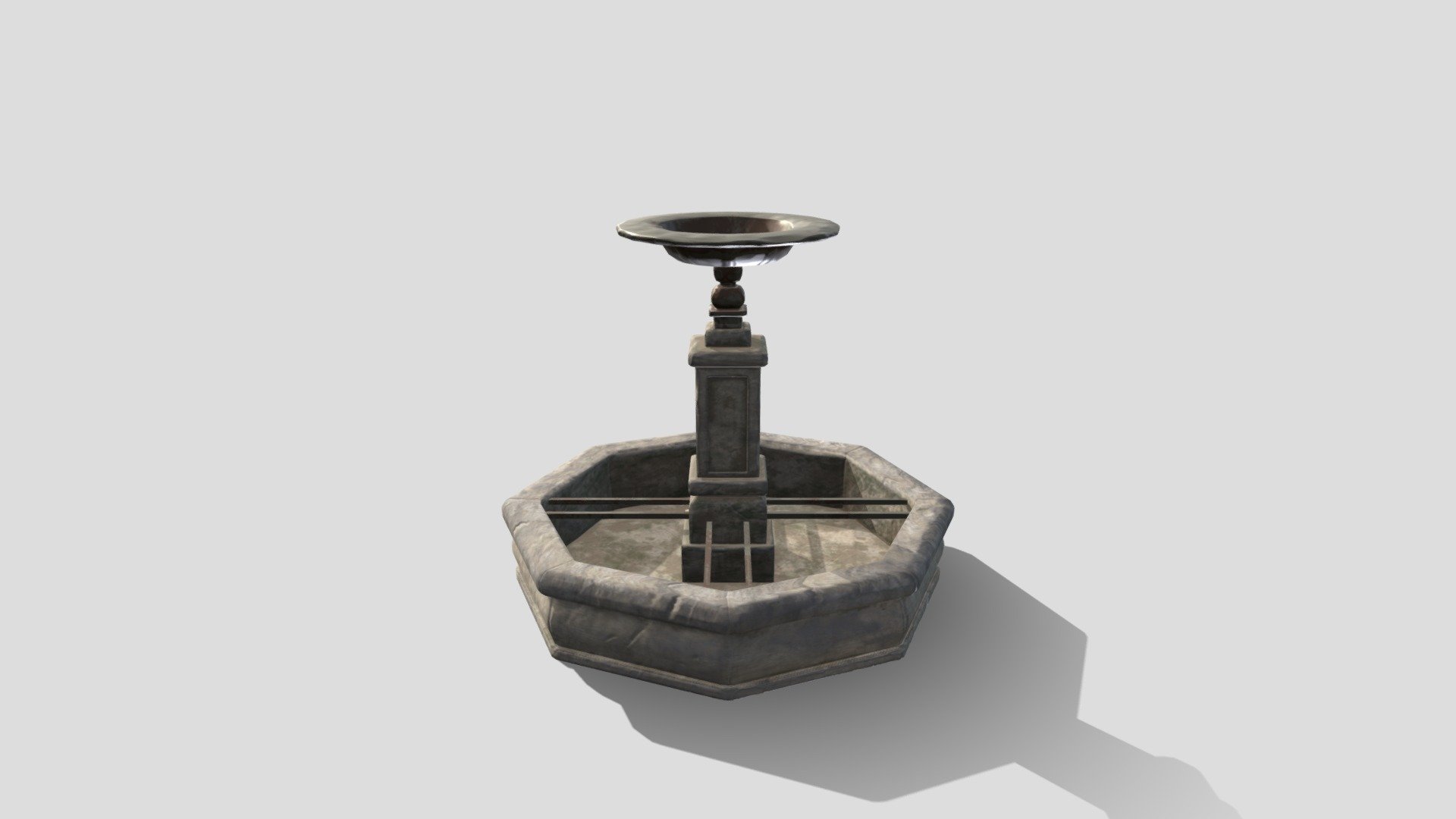 fontaine_low - 3D model by arachide [d508d34] - Sketchfab