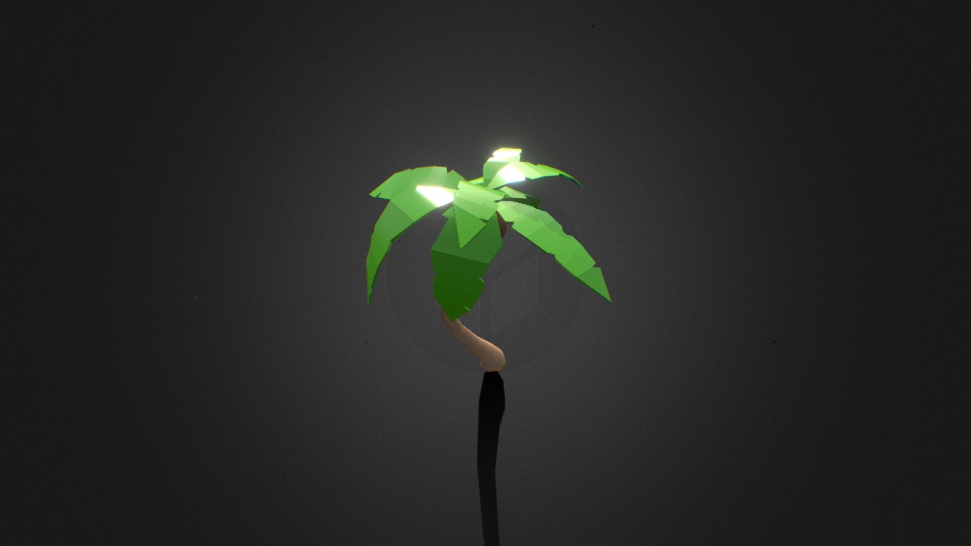 Palm Tree Low-Poly - Download Free 3D model by Rocket Doge ...