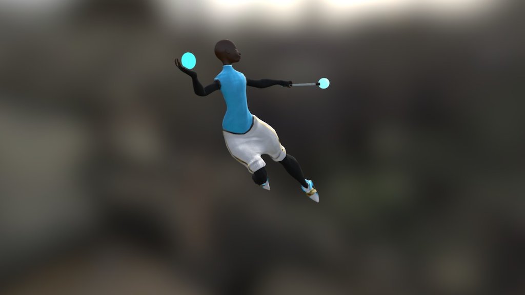 Cleric Pose - 3D model by Jack (@joakes) [d50d216] - Sketchfab
