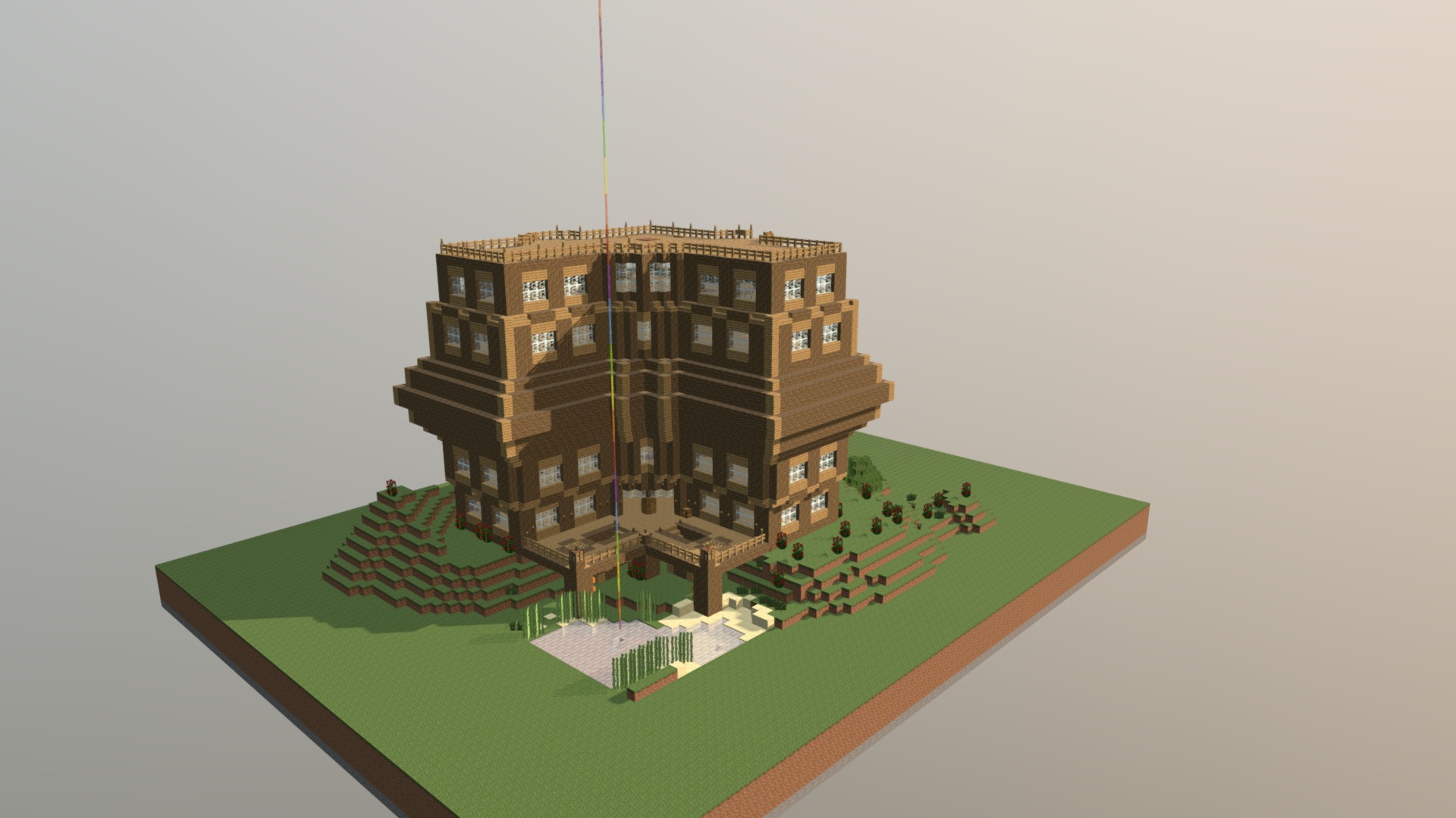 Building - 3D model by beanng [d50d3bf] - Sketchfab