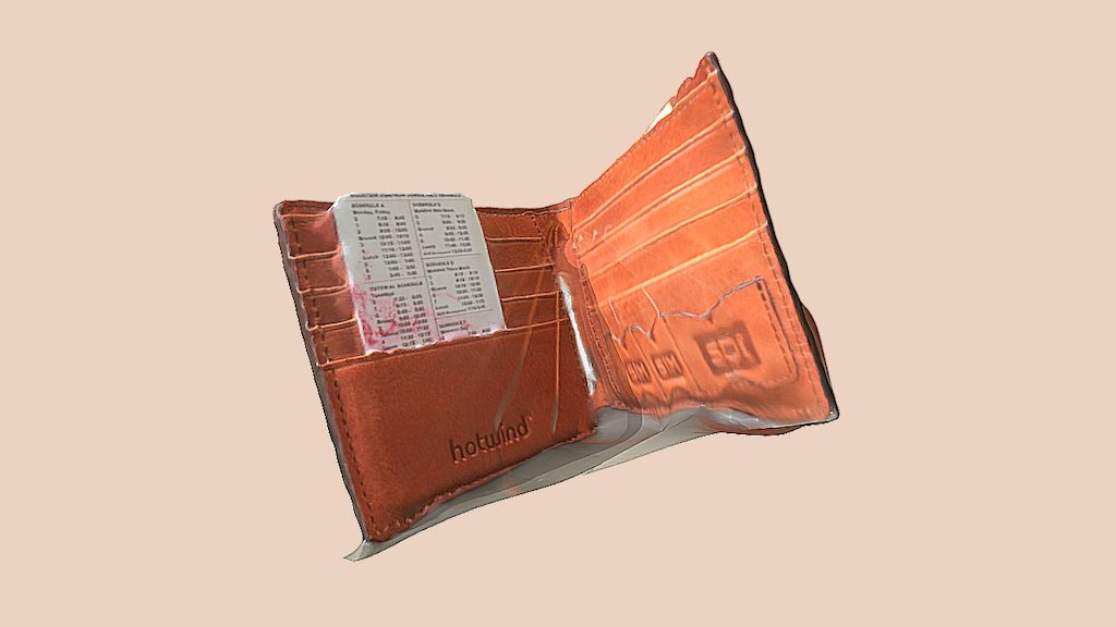 Wallet - 3D model by Borders of the Web (@utopiadystopia) [d50de81 ...