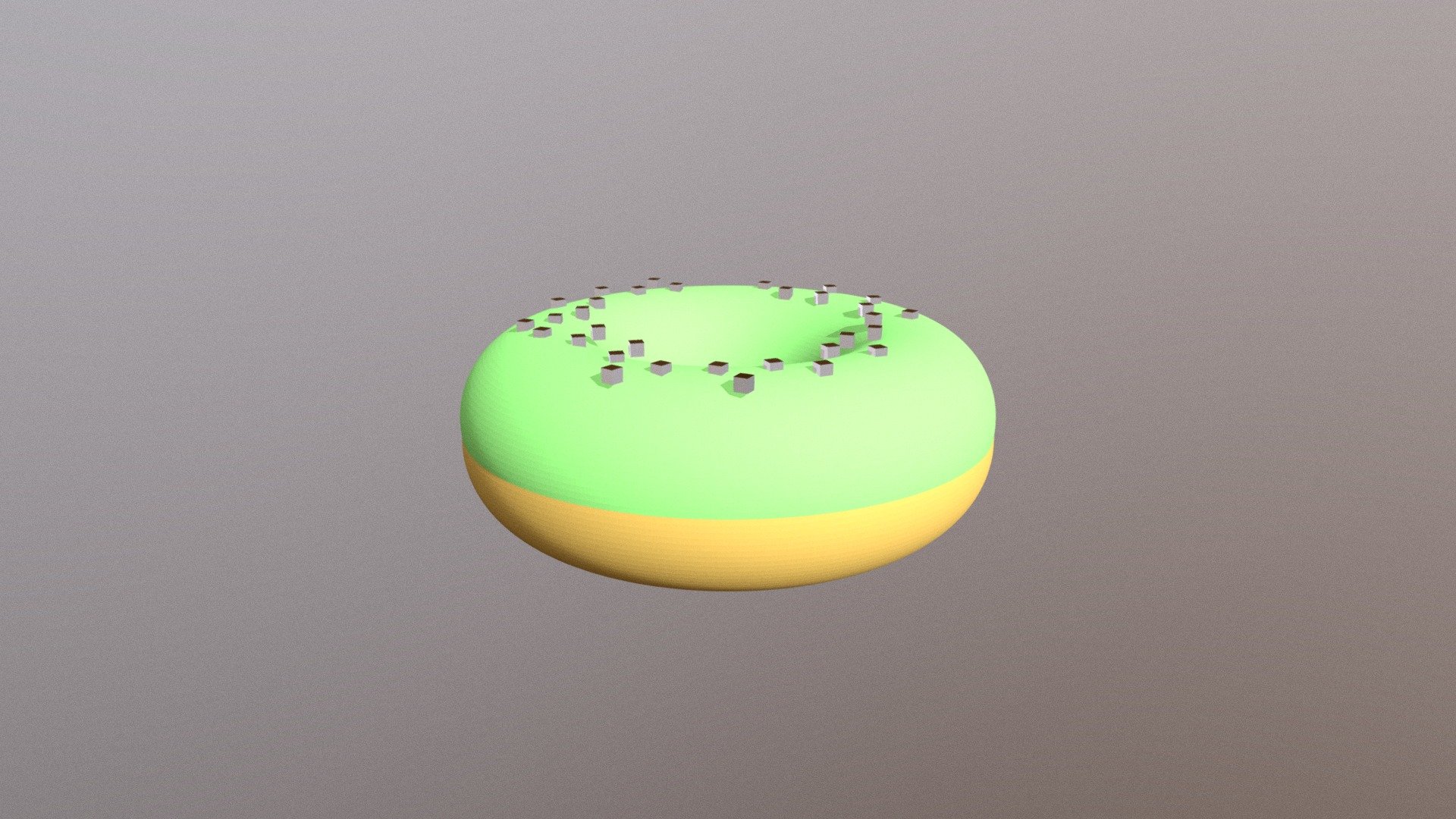 Donut 3D - Download Free 3D model by Beluga (@sentstudio) [d50ffeb ...