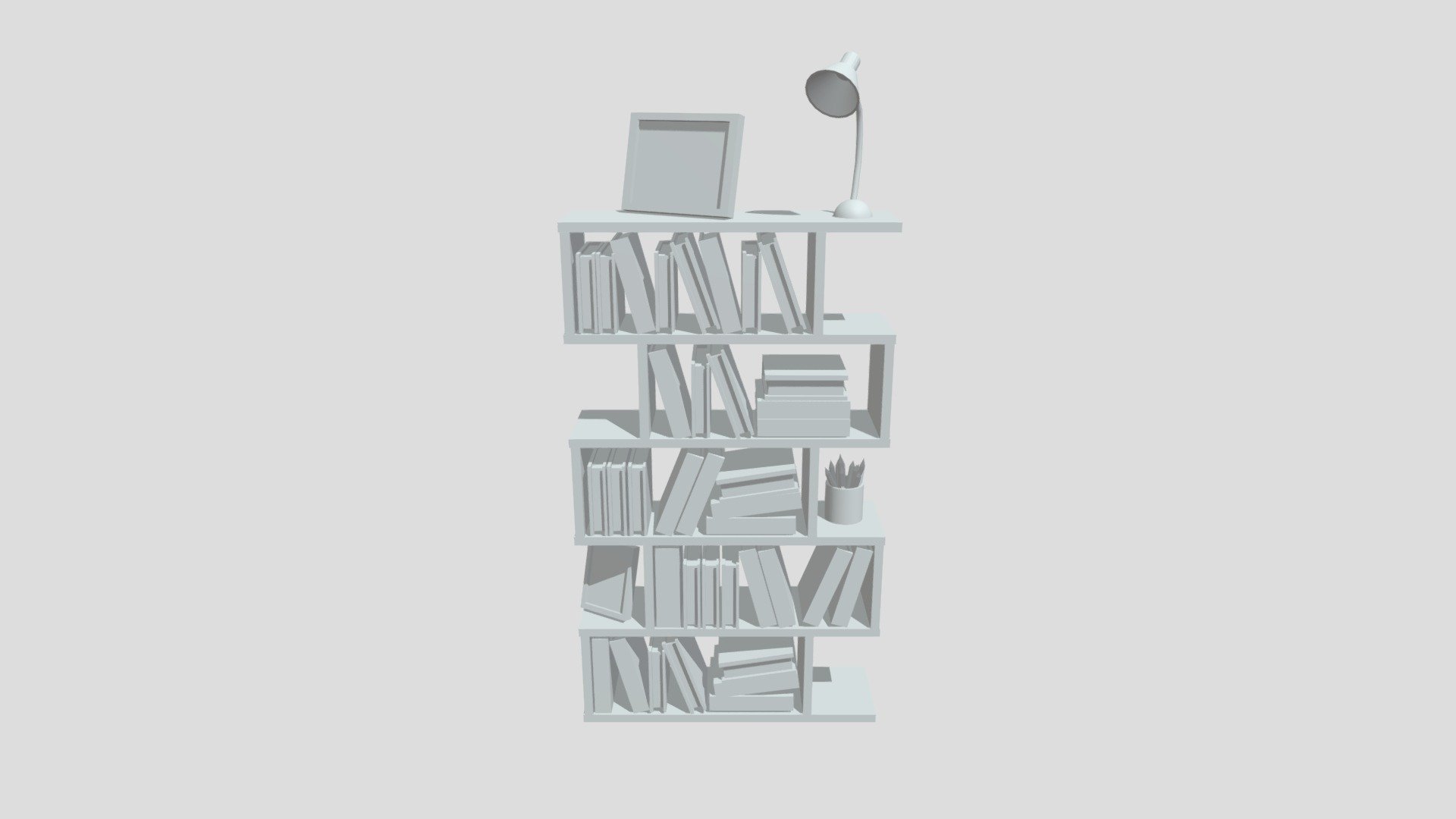 Library - Download Free 3D model by AndreaSP (@andreap0002) [d5104f6 ...