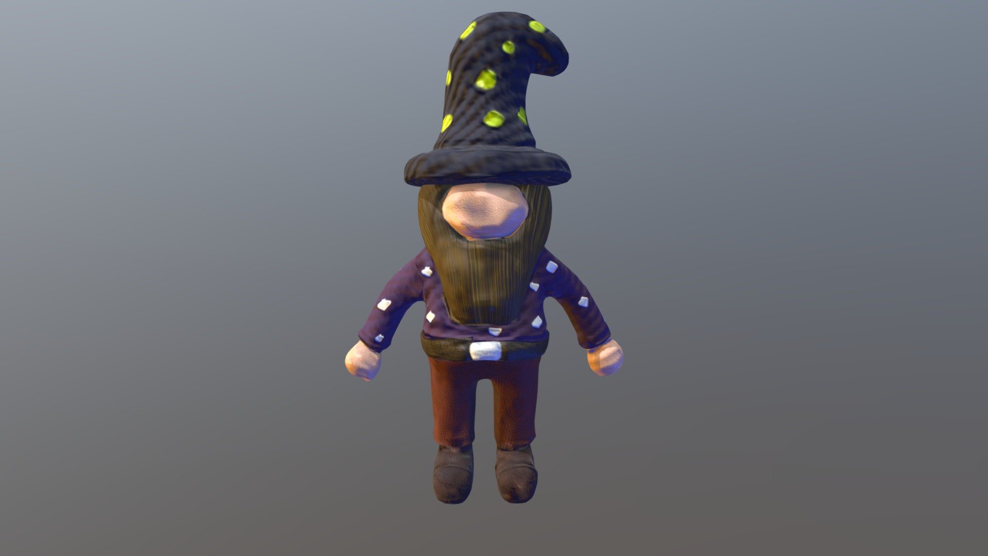 Gnome - Download Free 3D model by rSquare [d5106cd] - Sketchfab