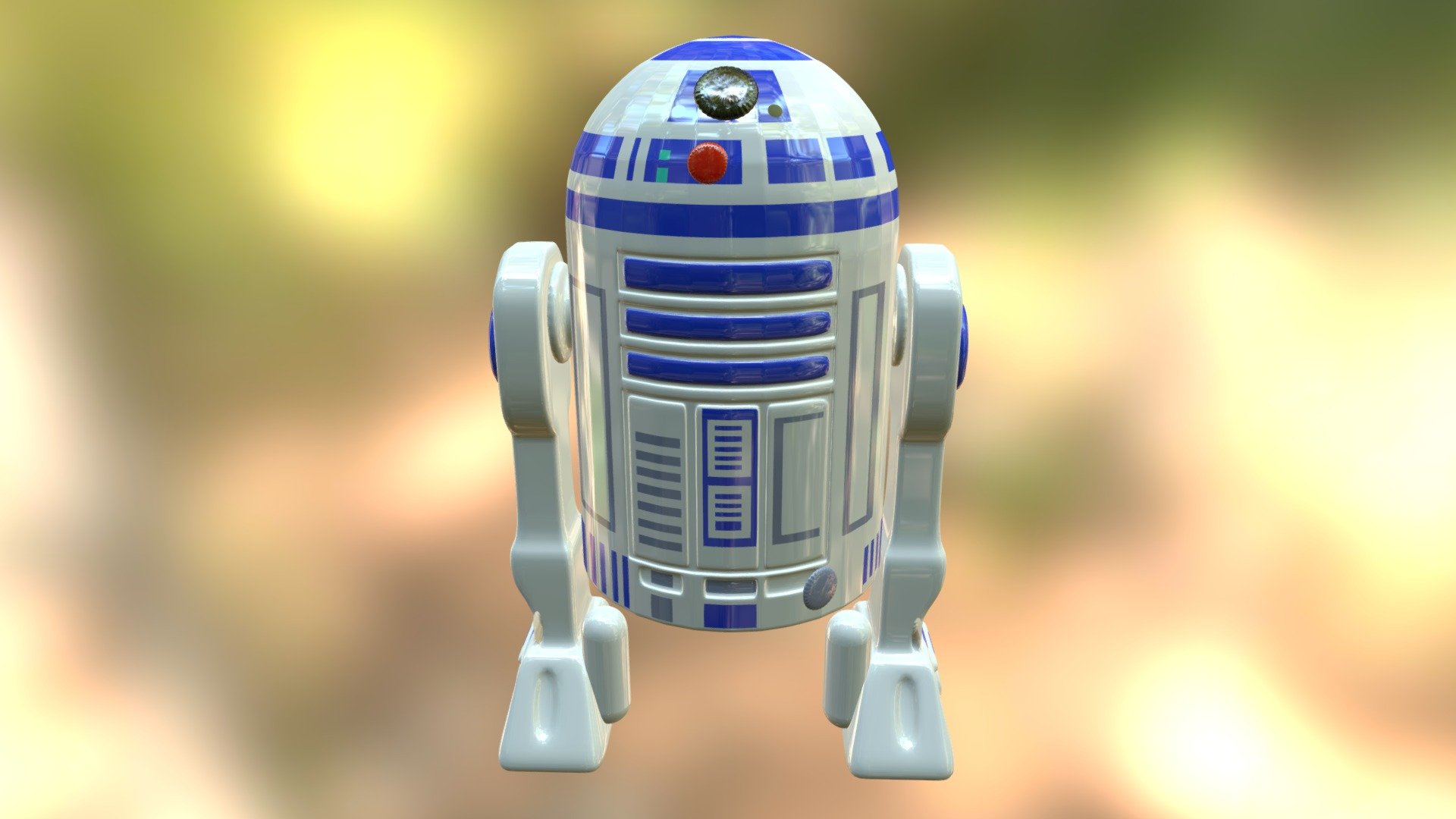 R2D2 - 3D model by Mari VR (@art26-mari) [d5119b8] - Sketchfab