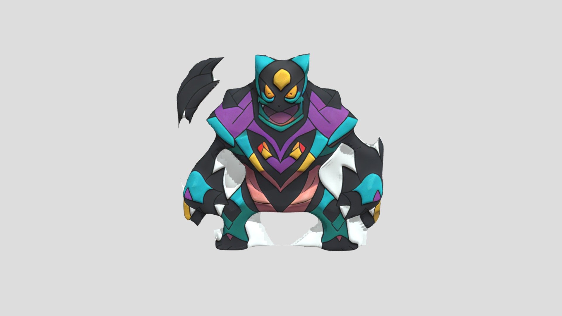 Pokemon Goal 841 - Download Free 3D model by klrxyz [d511e72] - Sketchfab
