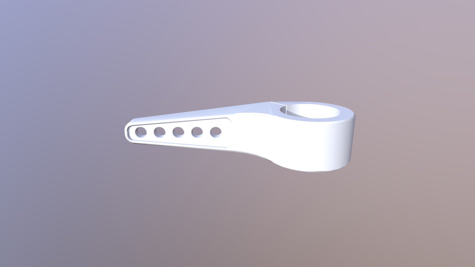 CAFE RACER HEAD LIGHT BRACKET V2 - 3D model by OX1Designs [d512a10 ...