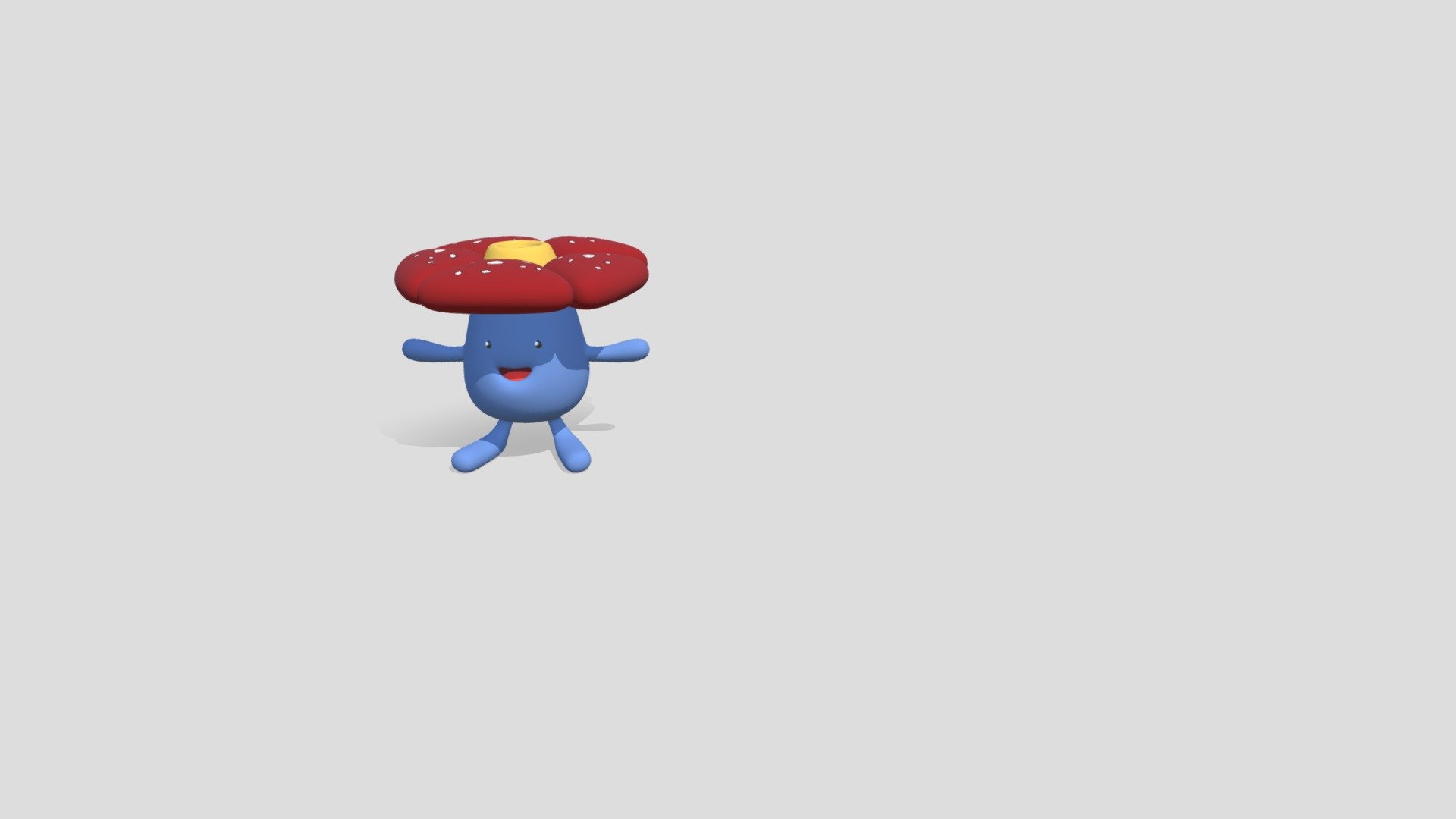 Vileplume Pokemon - 3D model by mais1blender [d512d64] - Sketchfab